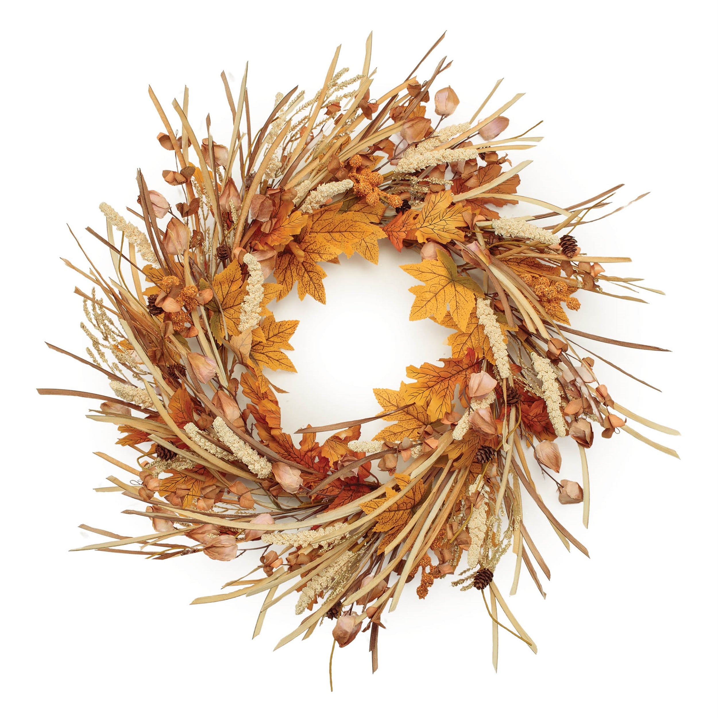 Mixed Fall Harvest Wreath – Pier 1