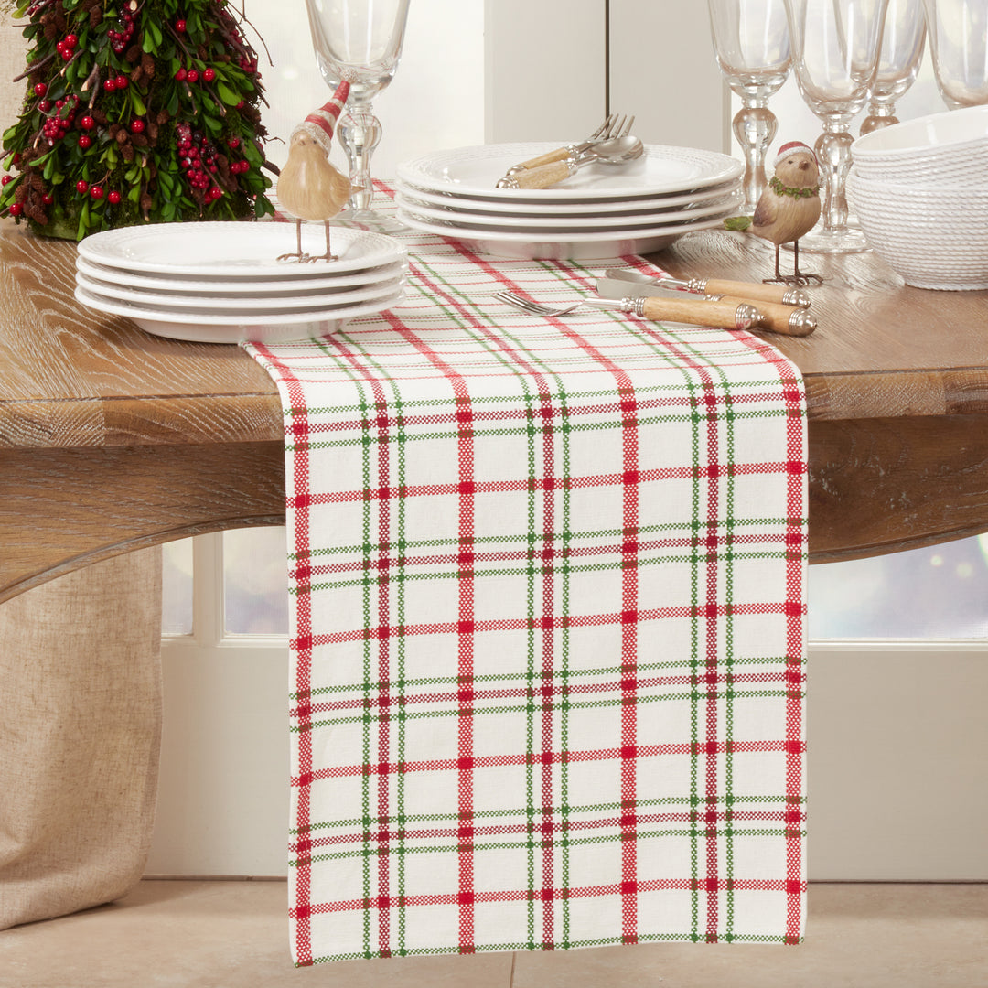 Plaid Design Table Runner – Pier 1