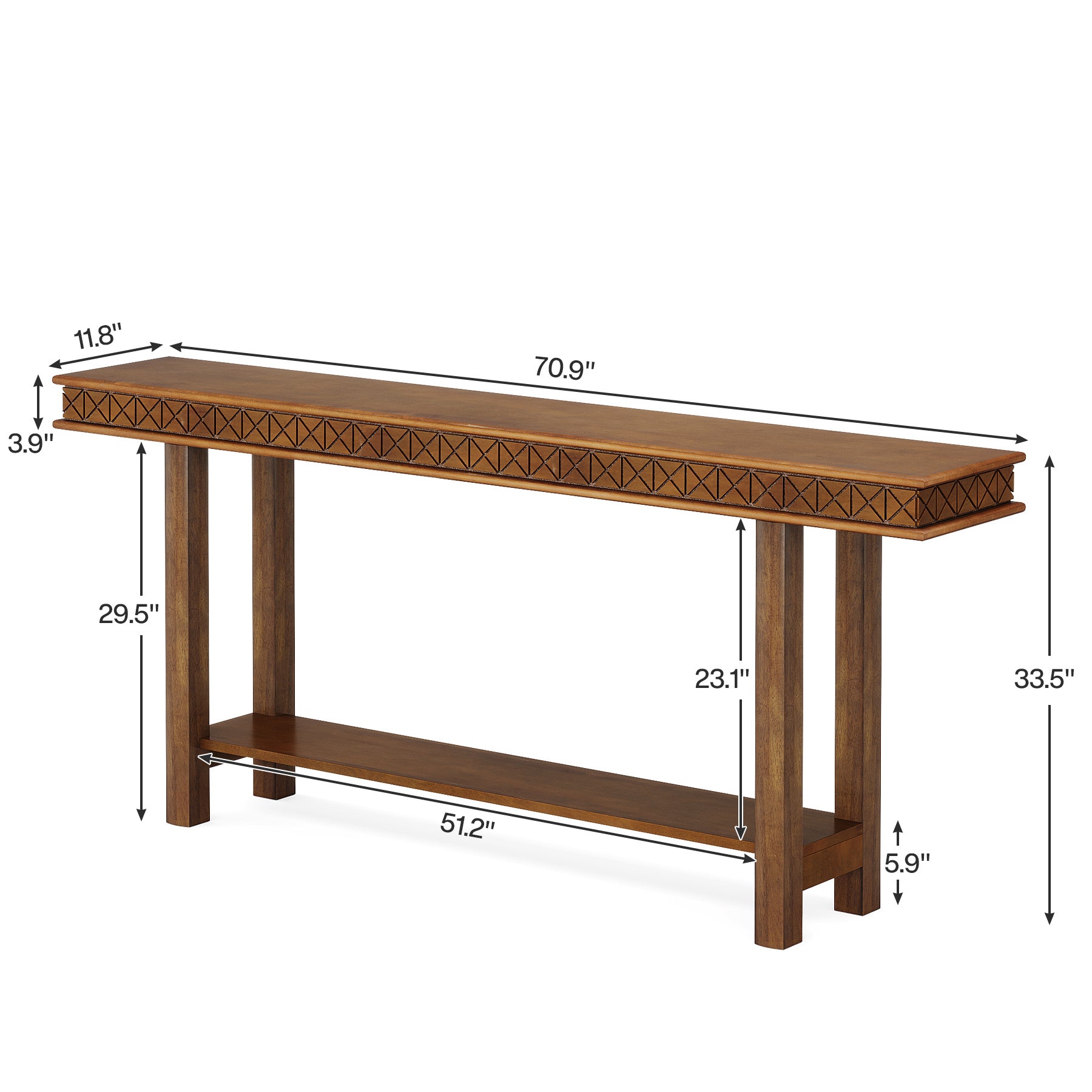 Mapledown 2-Tier Entryway Accent Table with Storage – Pier 1