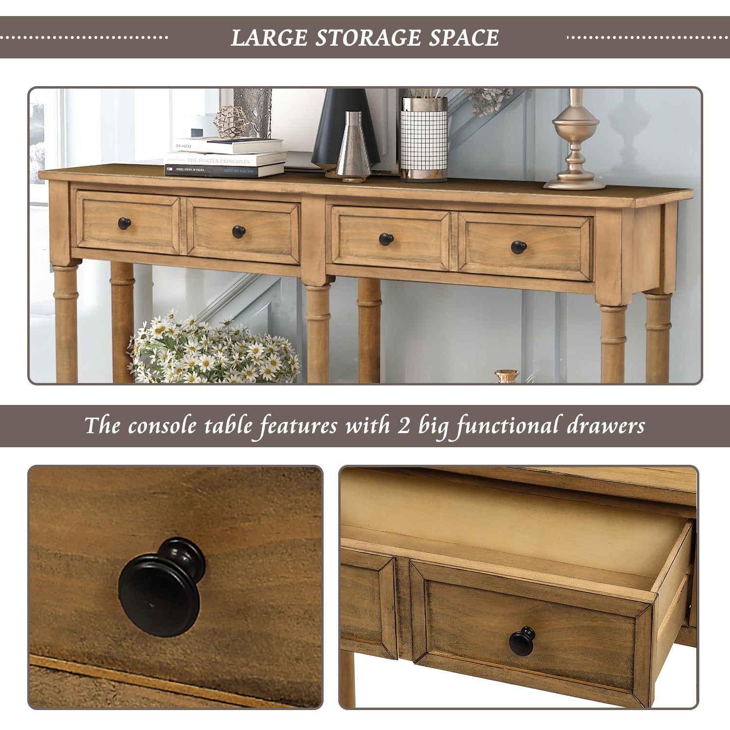 Traditional Console Table – Pier 1