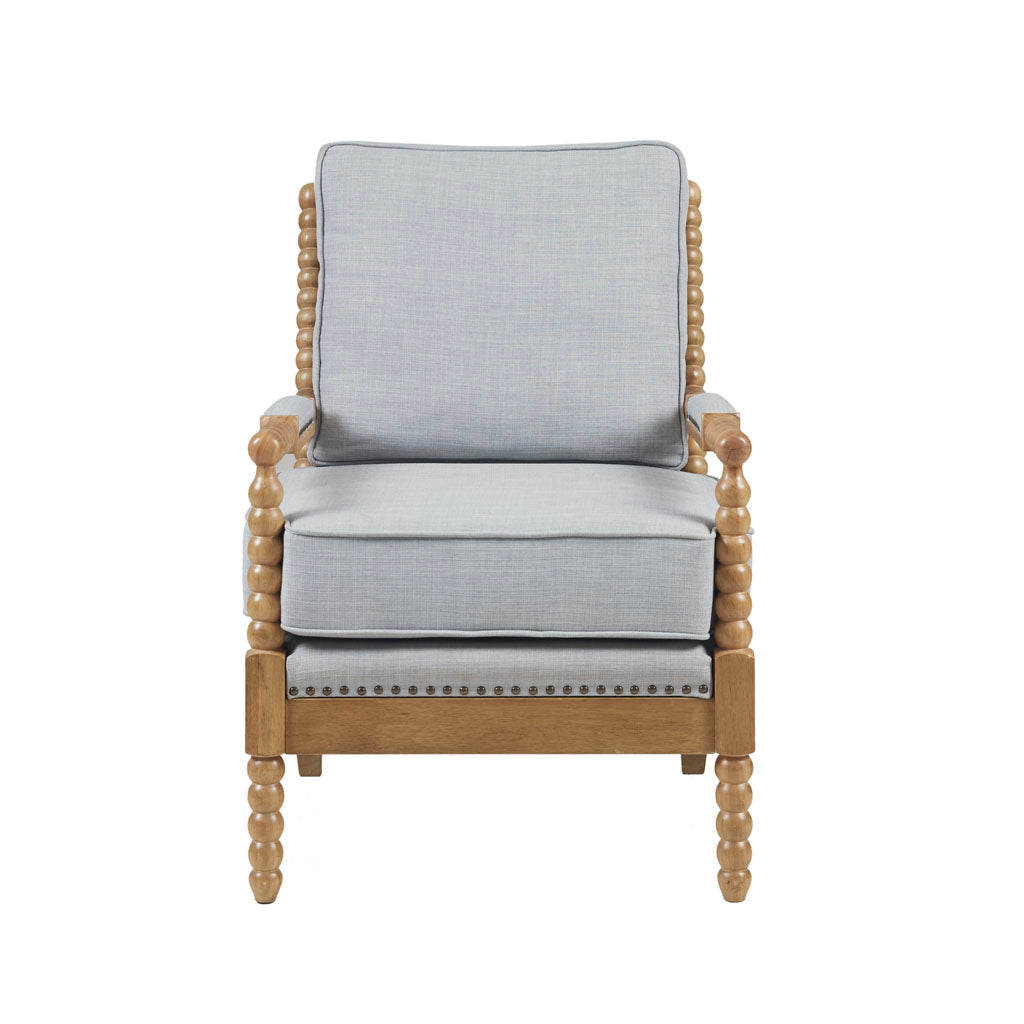 Automata Arm Chair with Open-Back Spindle and Turned Design - Pier 1