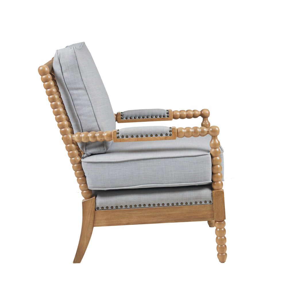 Automata Arm Chair with Open-Back Spindle and Turned Design - Pier 1