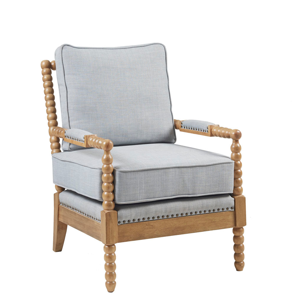 Automata Arm Chair with Open-Back Spindle and Turned Design - Pier 1