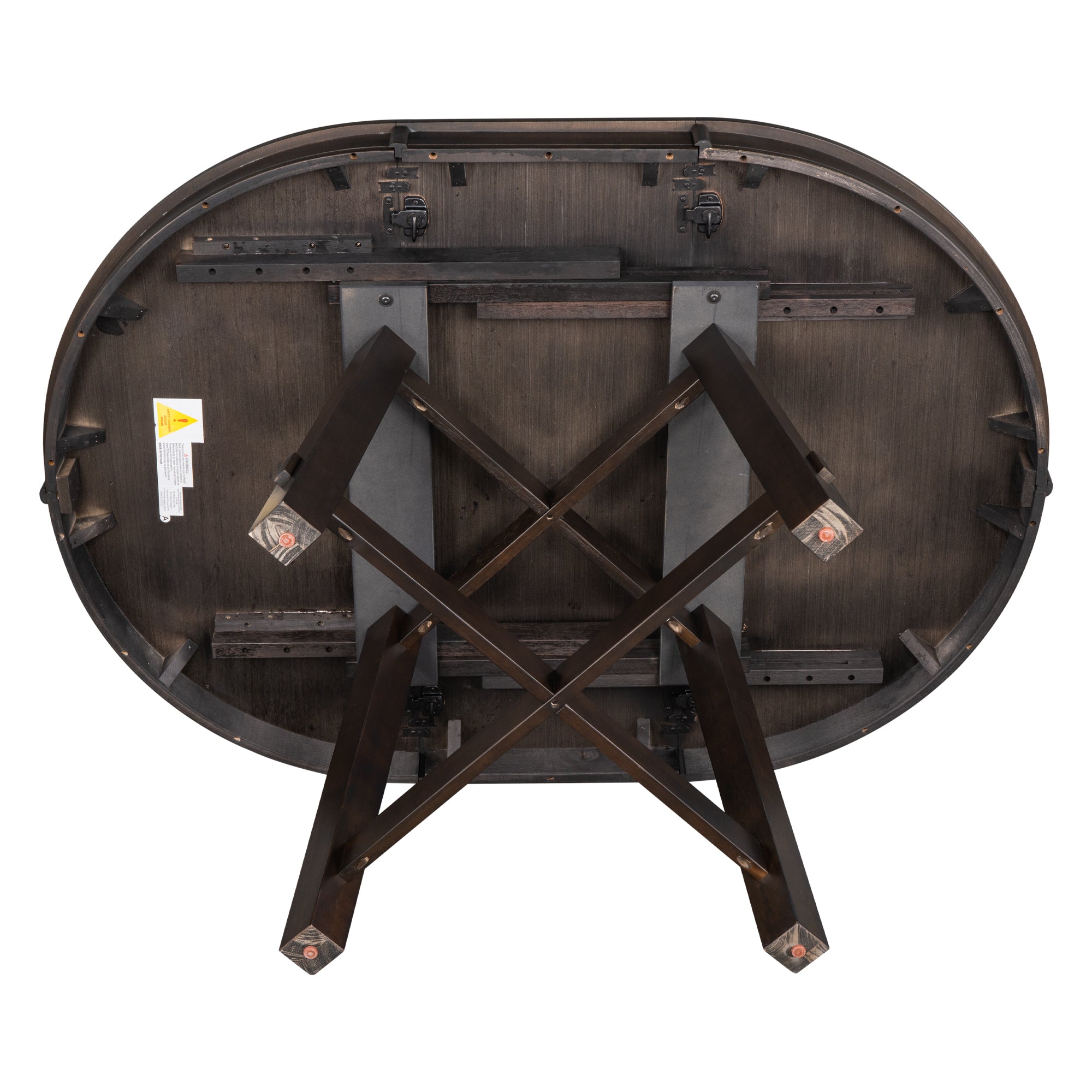 Gia Farmhouse Round Extendable Dining Table with 16" Leaf – Pier 1