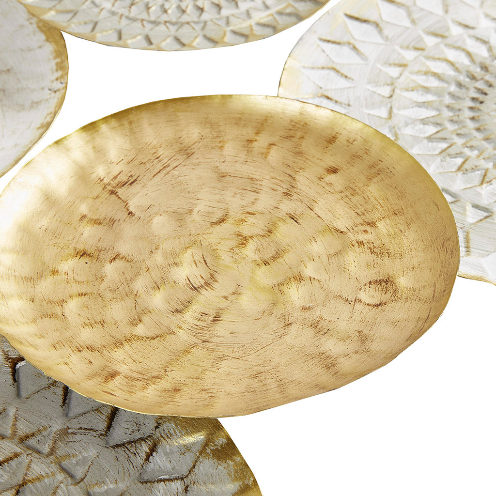 Multi-colored Geometric Metal Discs Wall Decor - Pier 1