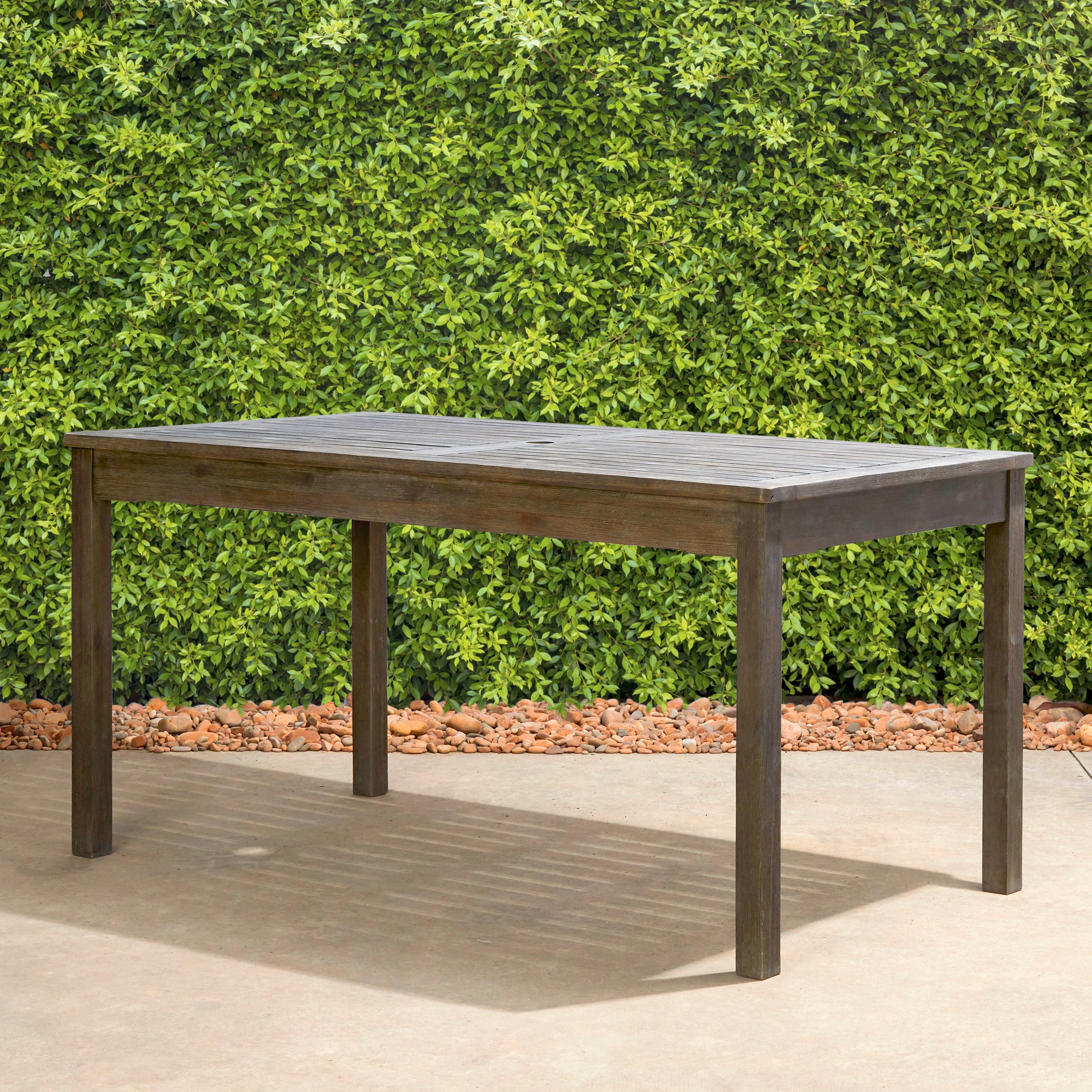 Caladesi Farmhouse Wood Outdoor Dining Table - Pier 1
