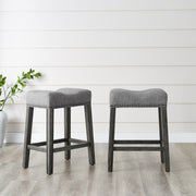 Upholstered Backless Counter Stools, Set of 2 – Pier 1
