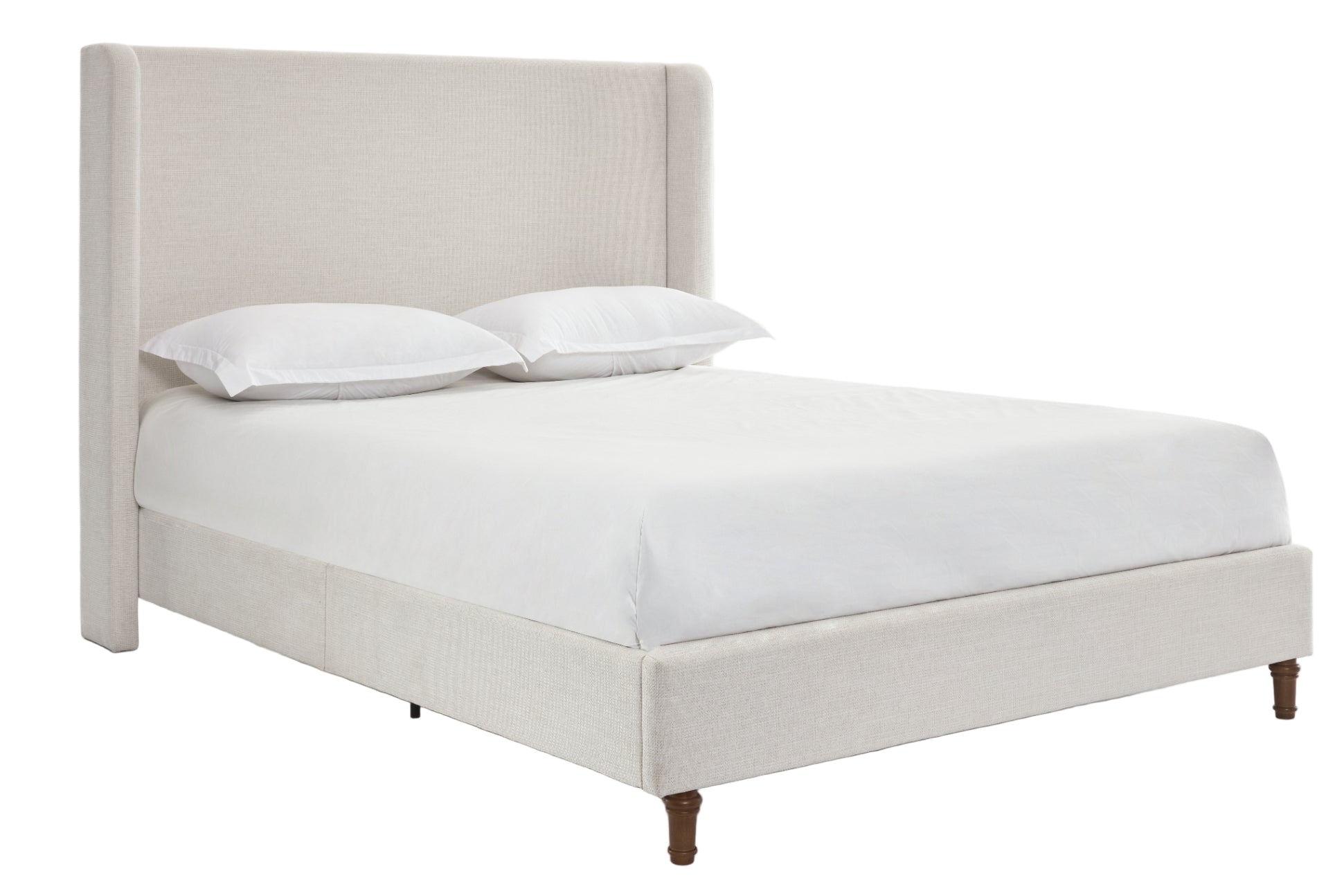 Hayden Upholstered Wingback Bed – Pier 1