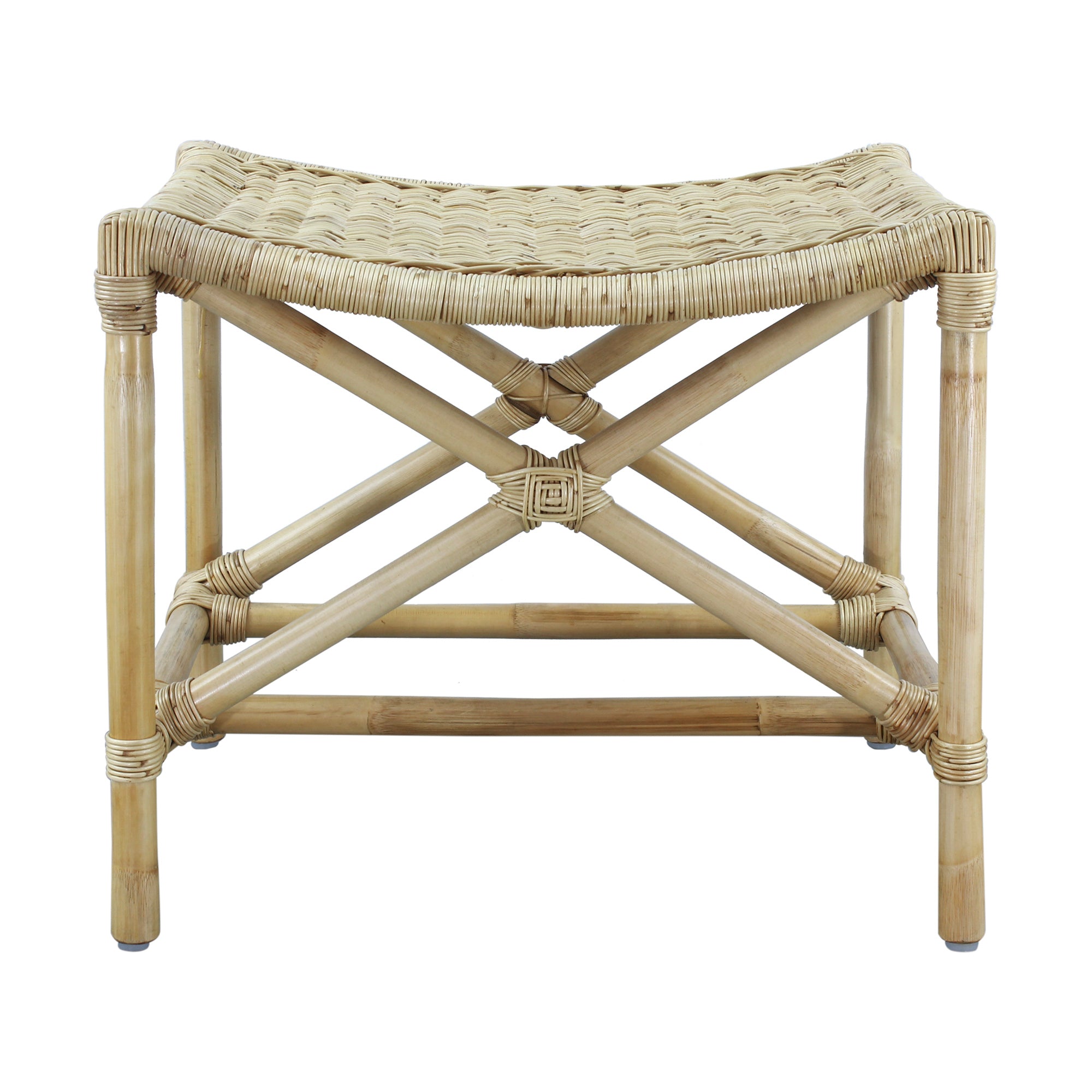 Rattan Woven Director Stool - Pier 1