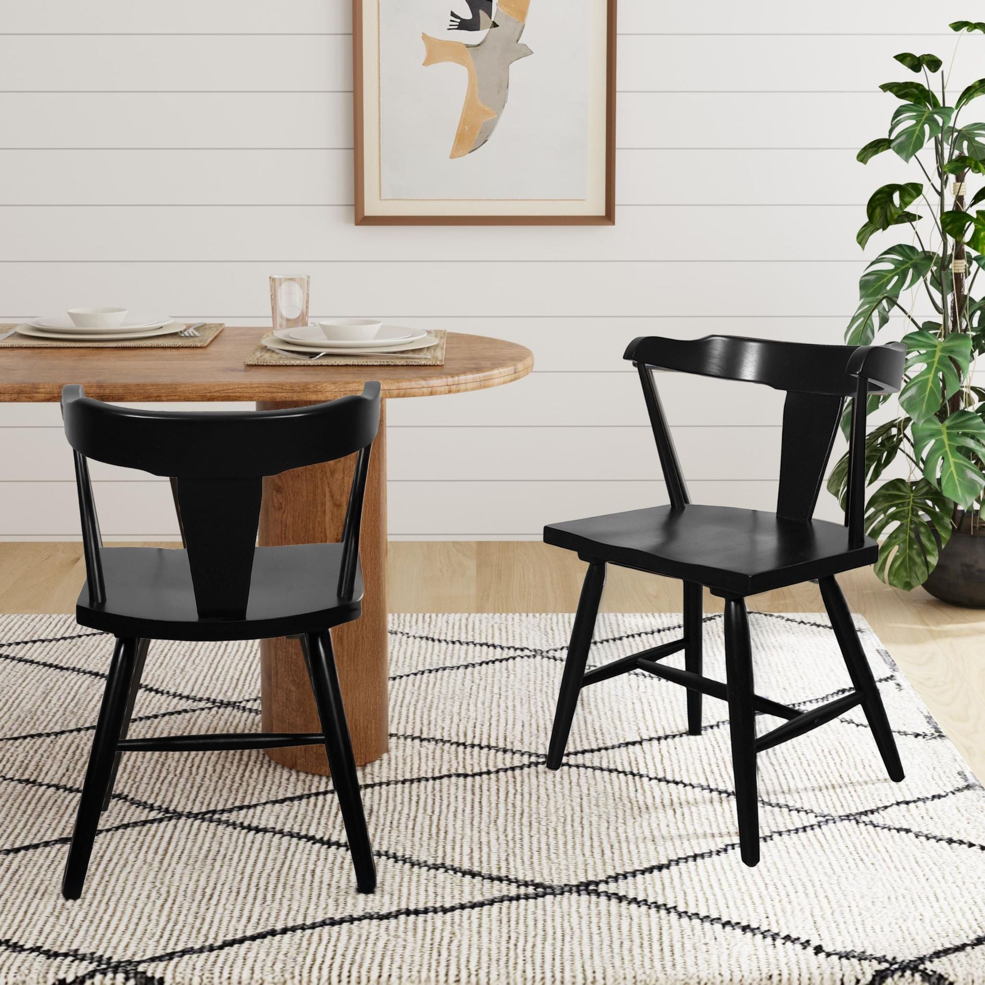 Wishbone Wooden Dining Chair, Set of 2 - Pier 1