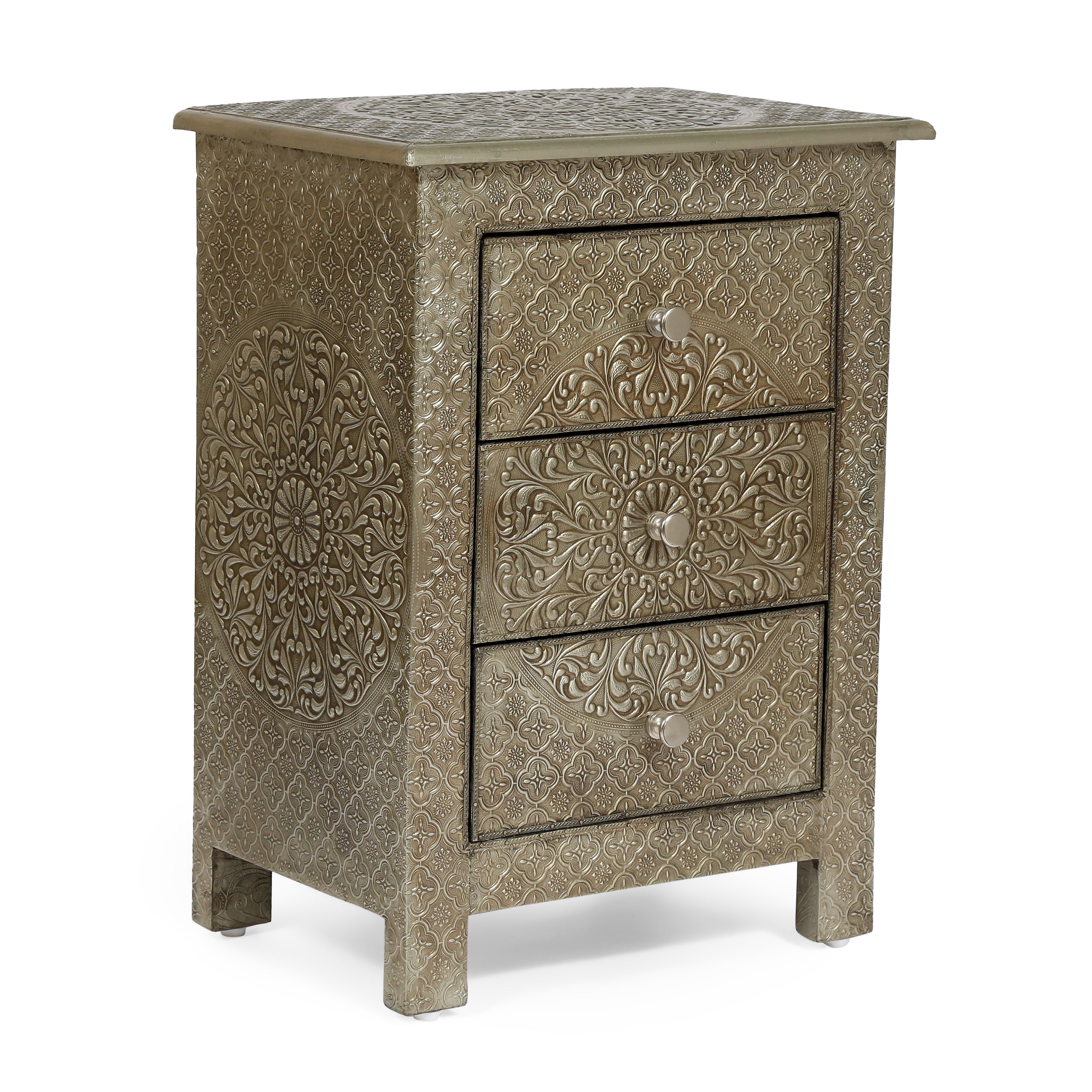 Iron Clad Metal Fitted Nightstand – Pier 1