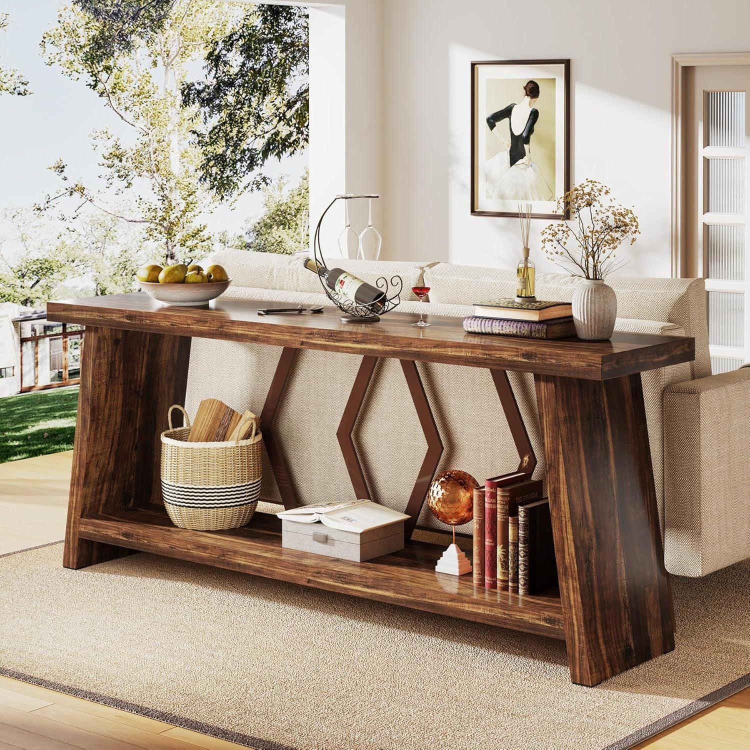 Fenwick Farmhouse 2-Tier Console Table – Pier 1