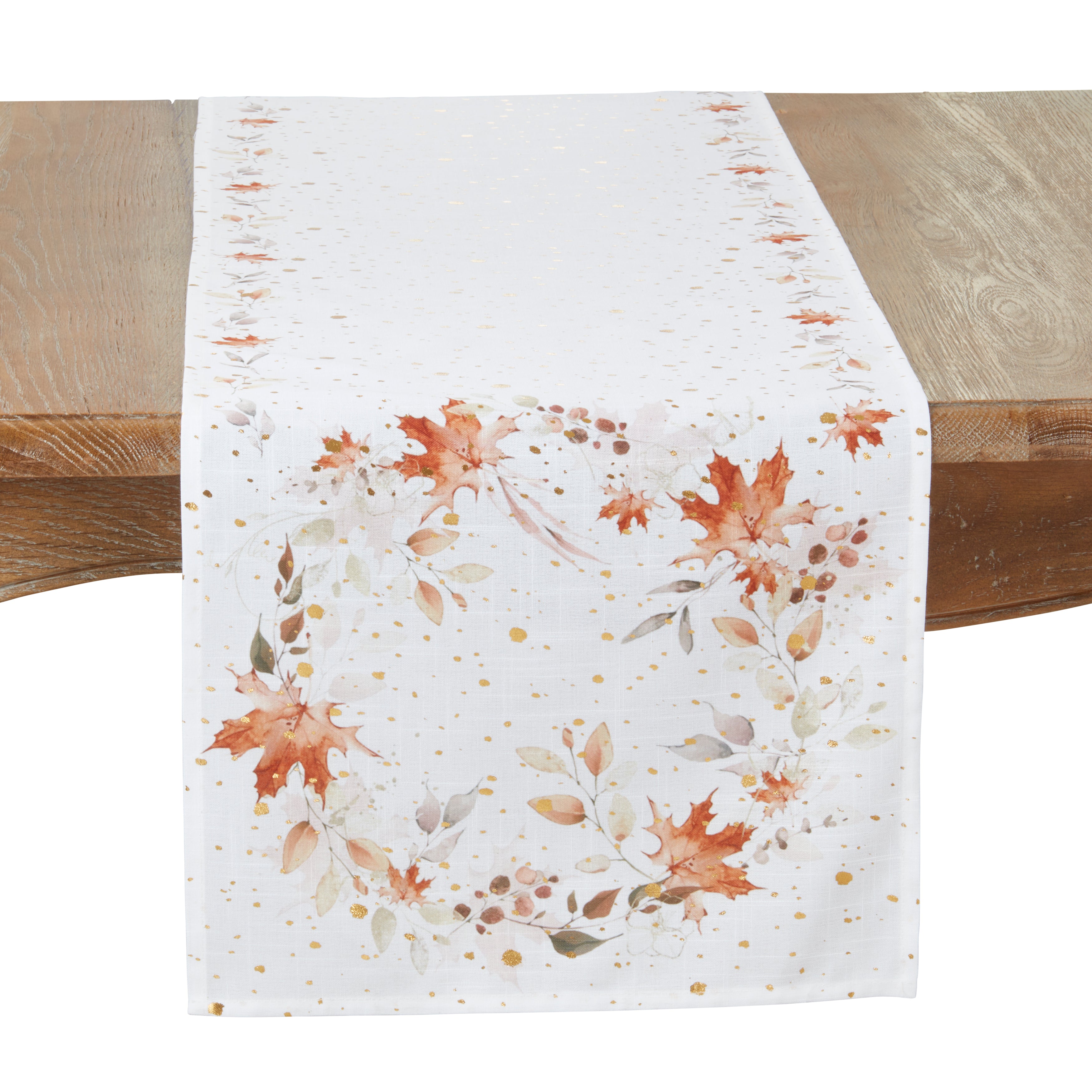 Golden Harvest Leaf Table Runner – Pier 1