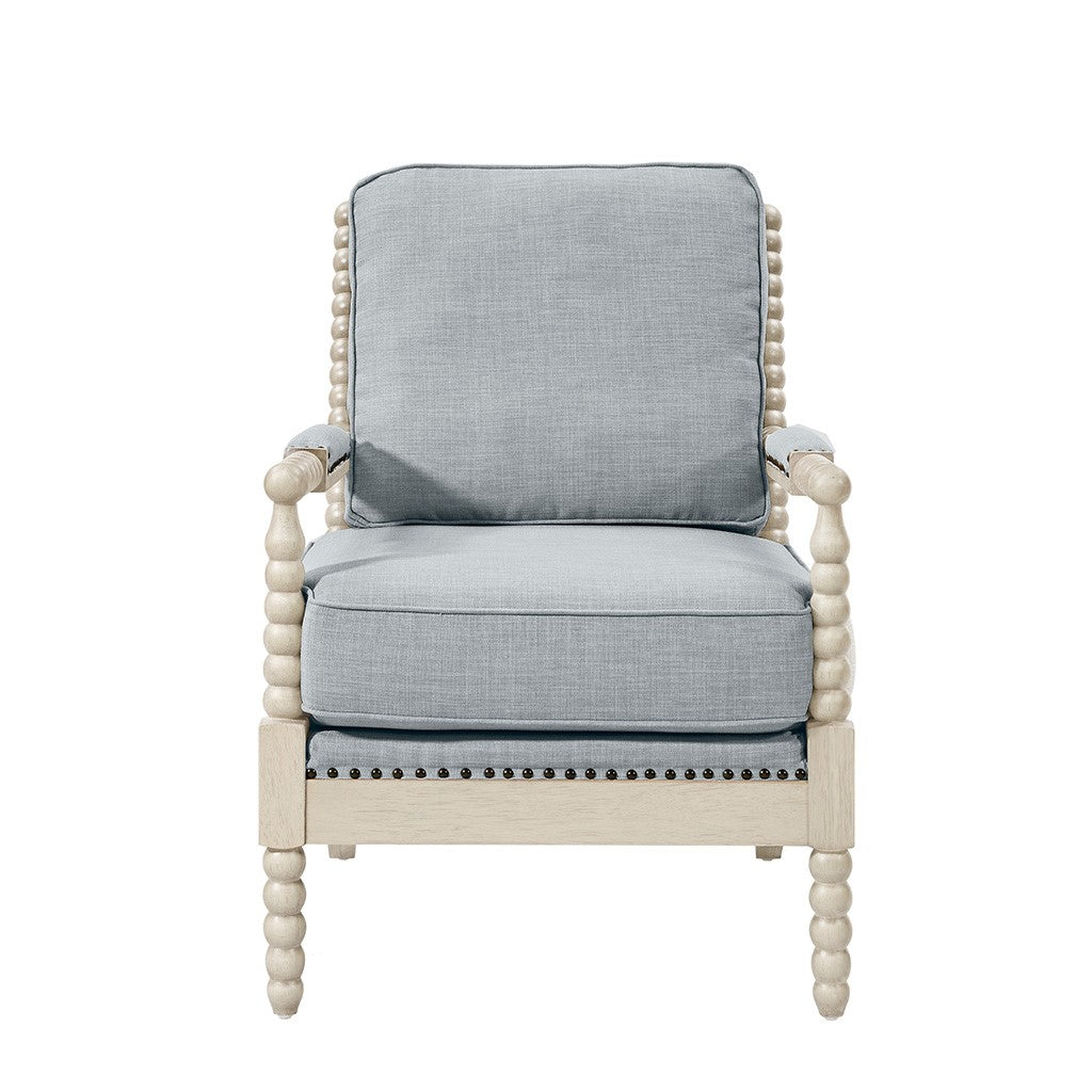 Automata Arm Chair with Open-Back Spindle and Turned Design - Pier 1