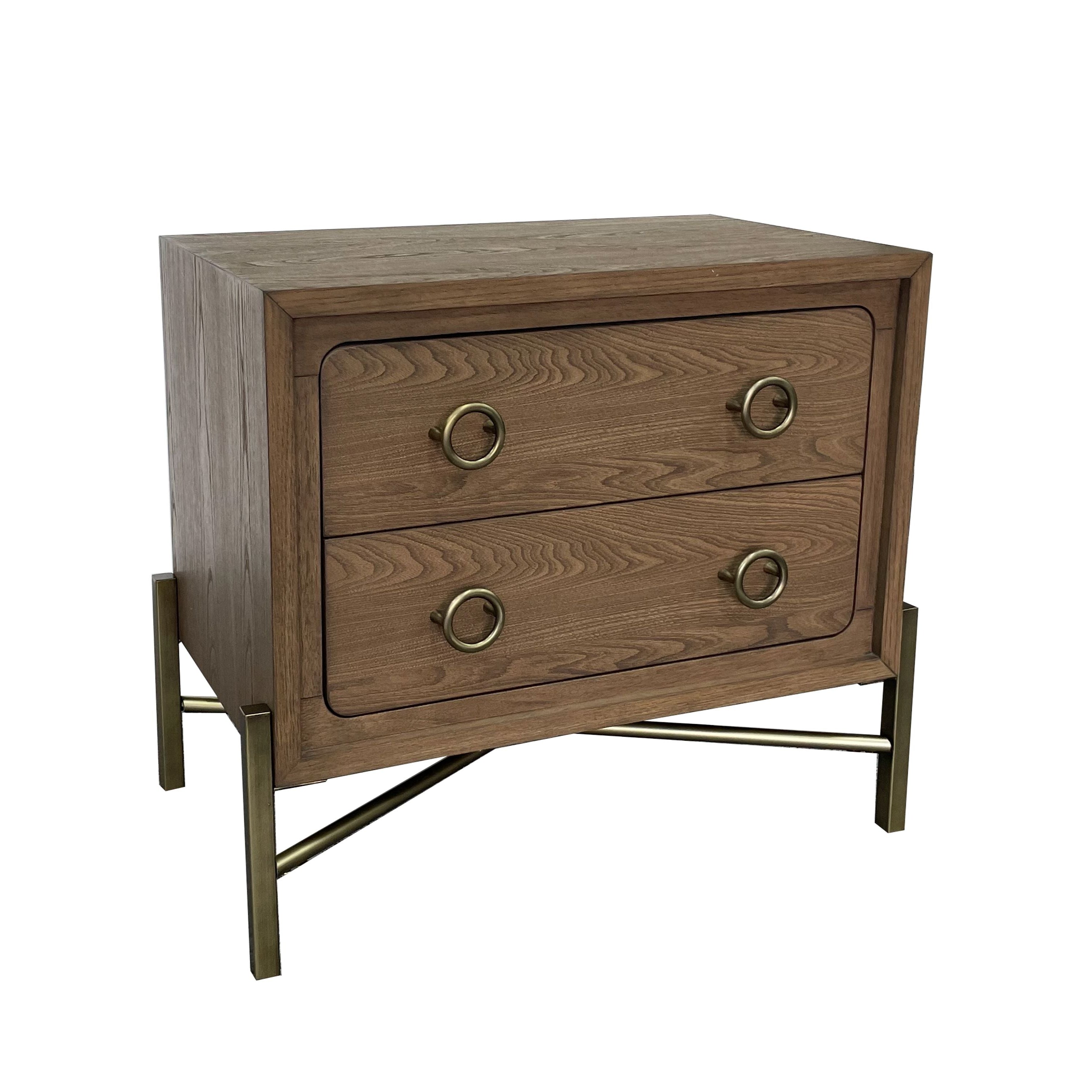 2 Drawer Nightstand with USB - Pier 1