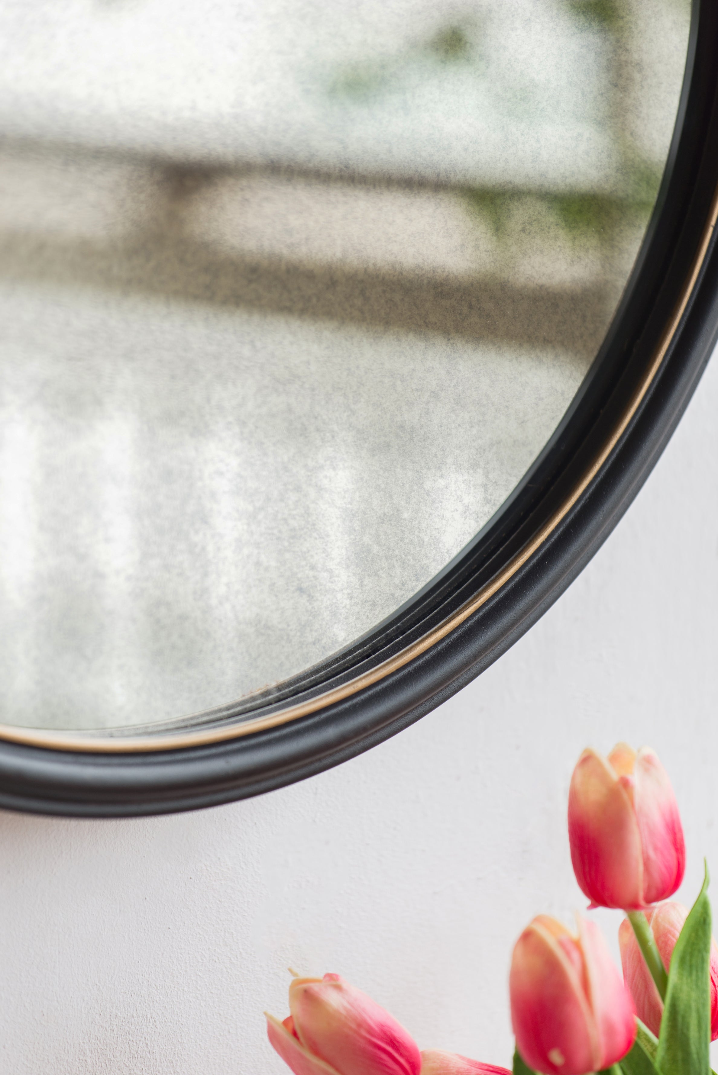 19.5" Wall Mirror with Round Metal Frame - Pier 1