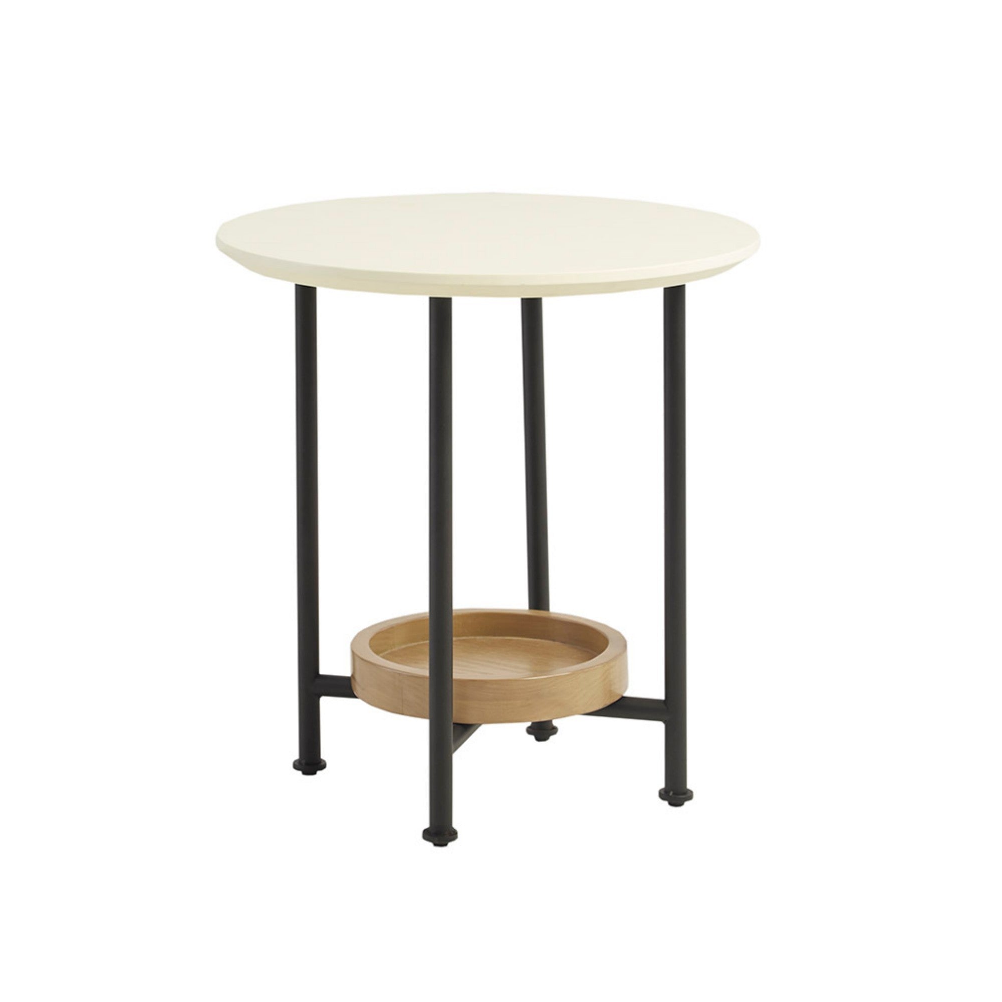 Oval End Table with Metal Legs – Pier 1