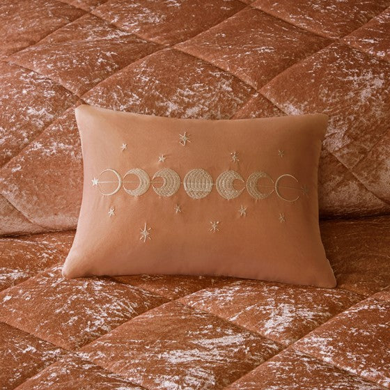 Velvet Twin/Twin XL Comforter Set with Throw Pillow – Pier 1