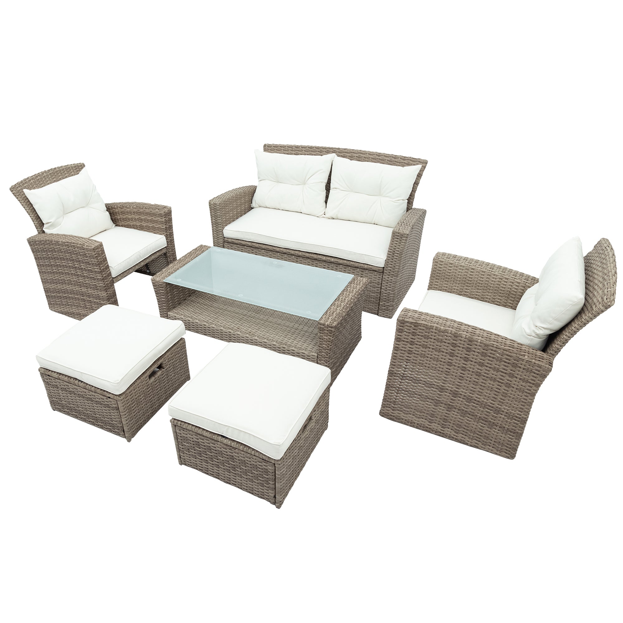 4-Piece Patio Seating Set - Pier 1
