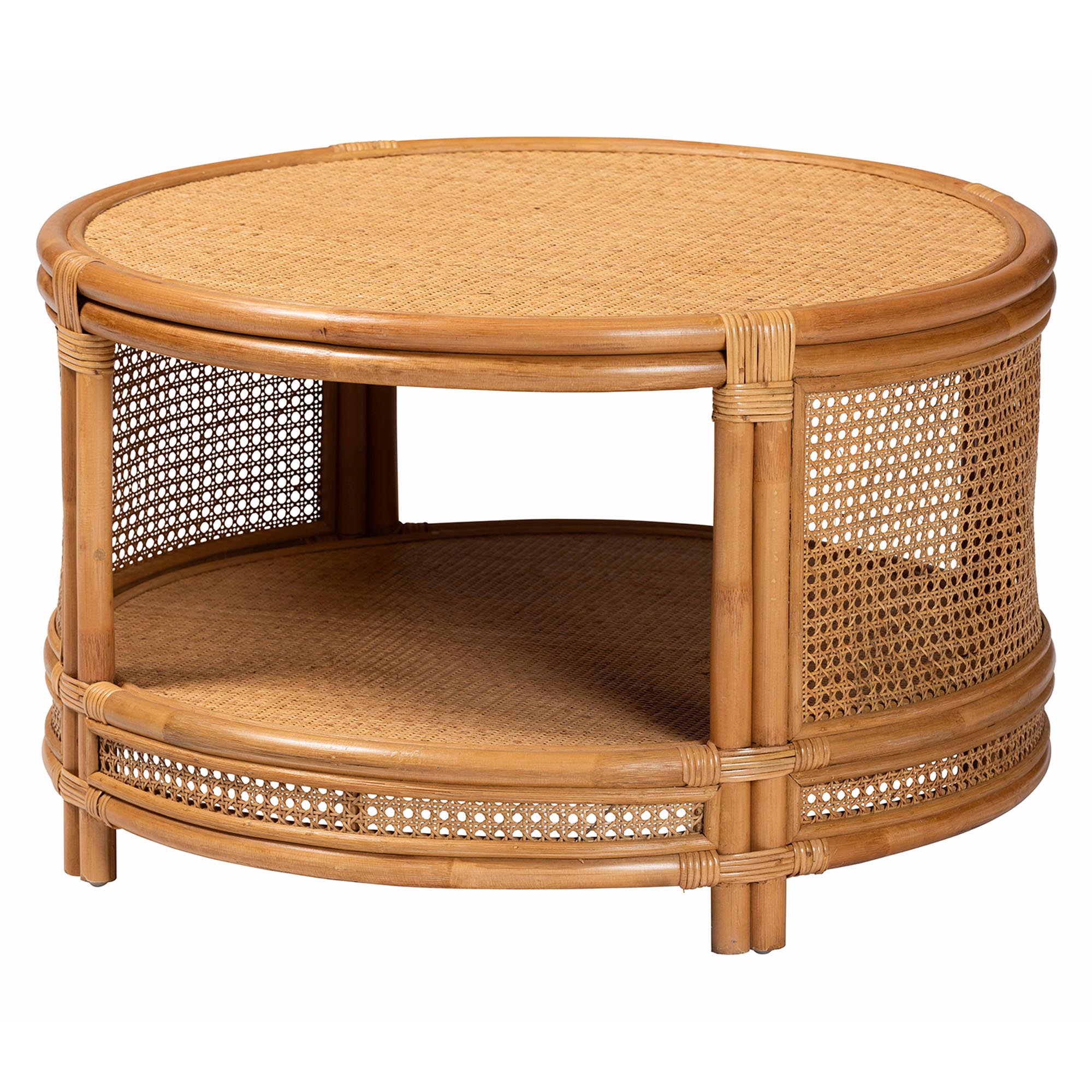 Modern Bohemian Natural Brown Rattan Coffee Table – Pier 1
