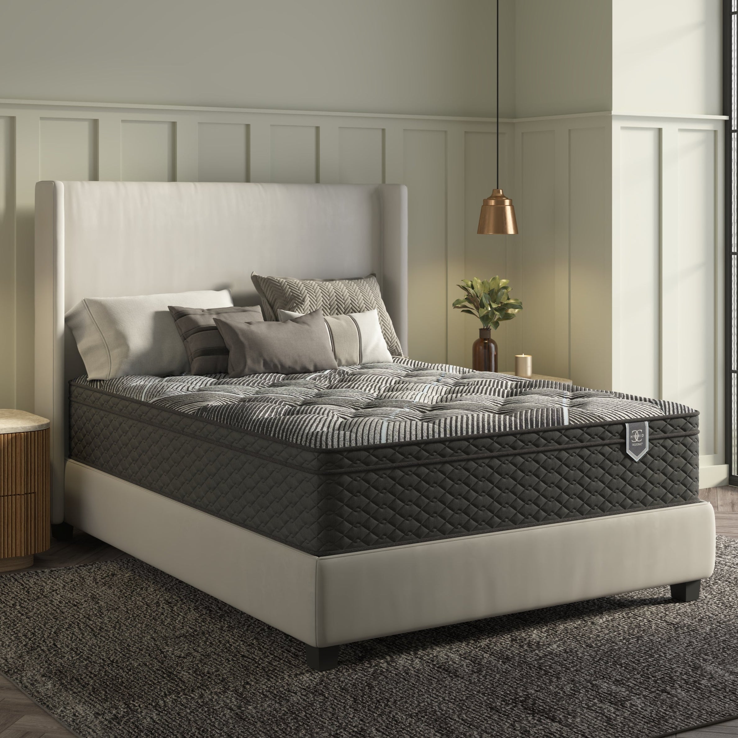 Restonic ComfortCare Hybrid Restful Nights Firm Mattress – Pier 1