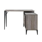 L-Shape Writing Desk with Side Cabinet – Pier 1