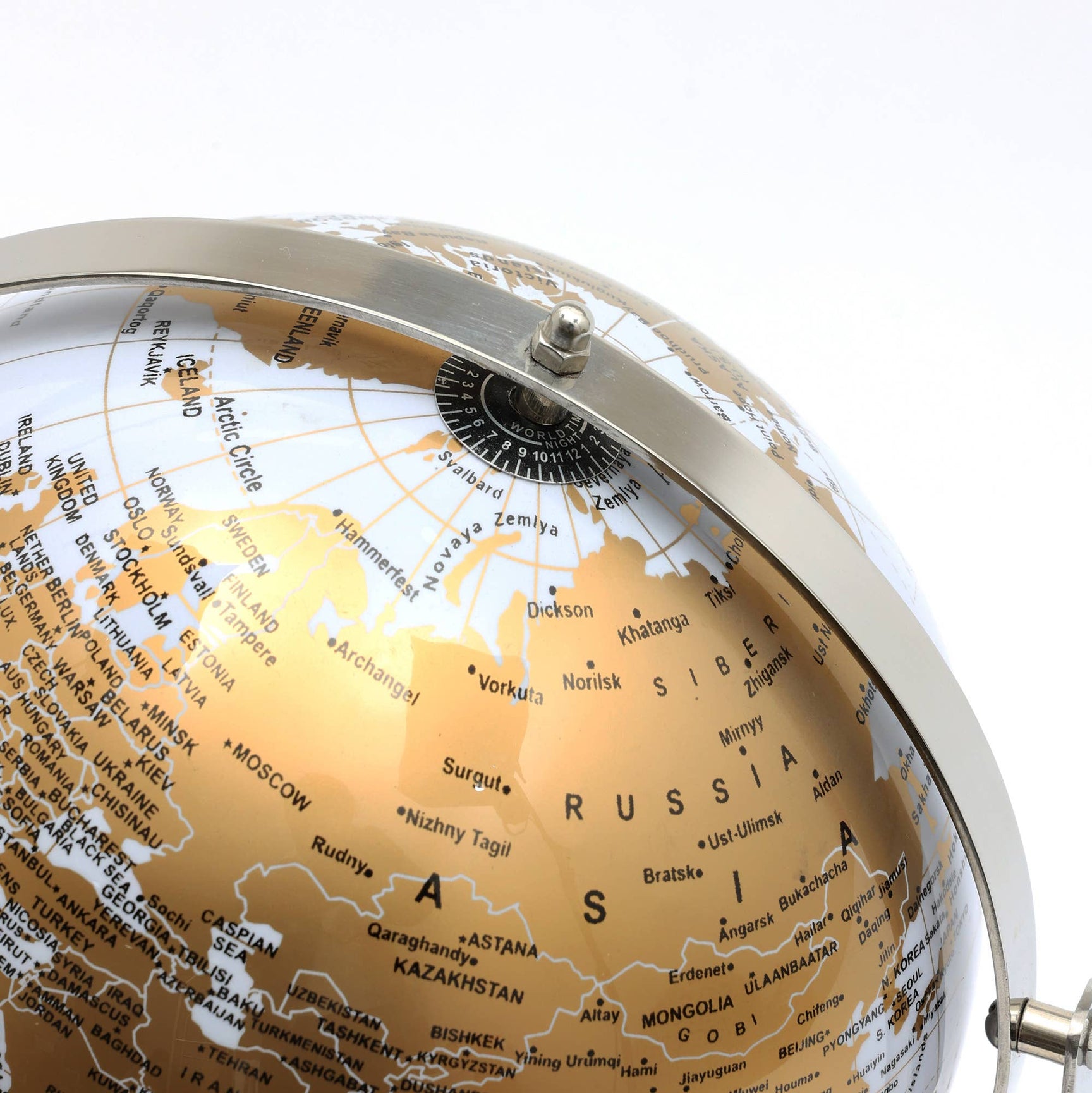 Tabletop Steel Electroplated Globe/Table Décor - Pier 1