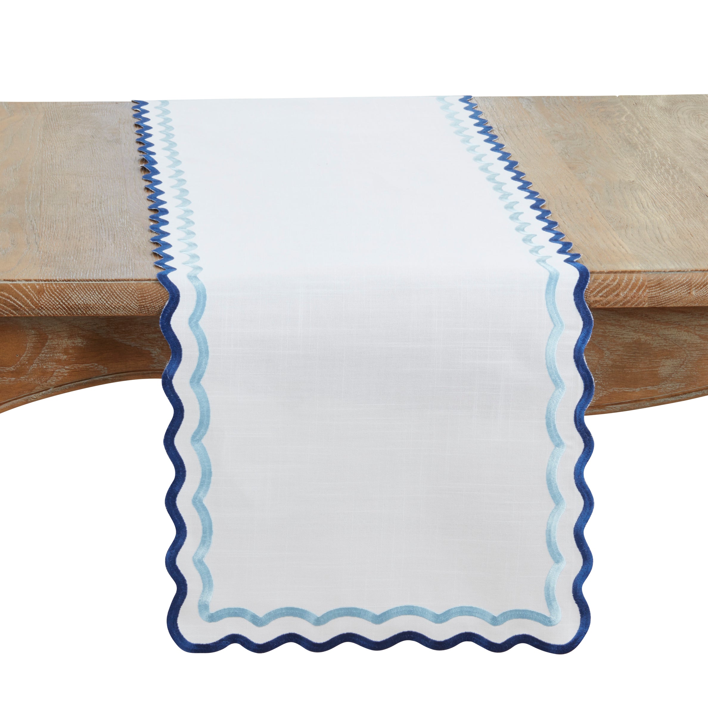 Scalloped Border Table Runner – Pier 1
