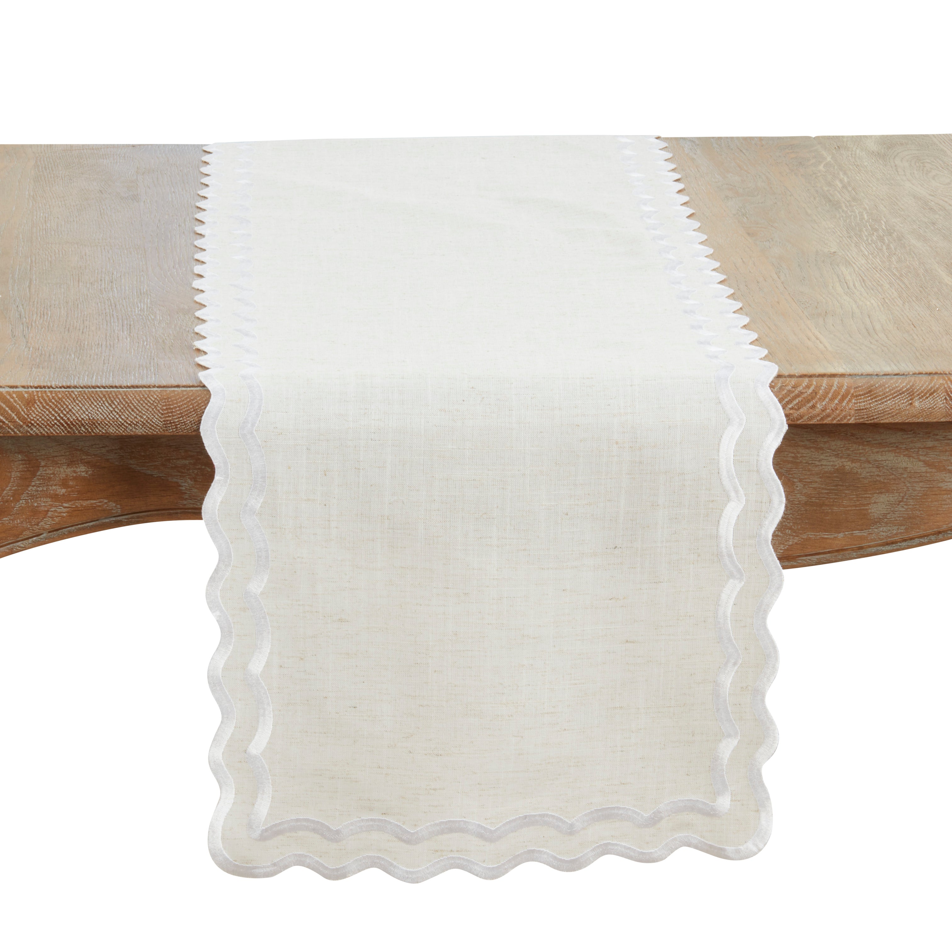 Scalloped Border Table Runner – Pier 1