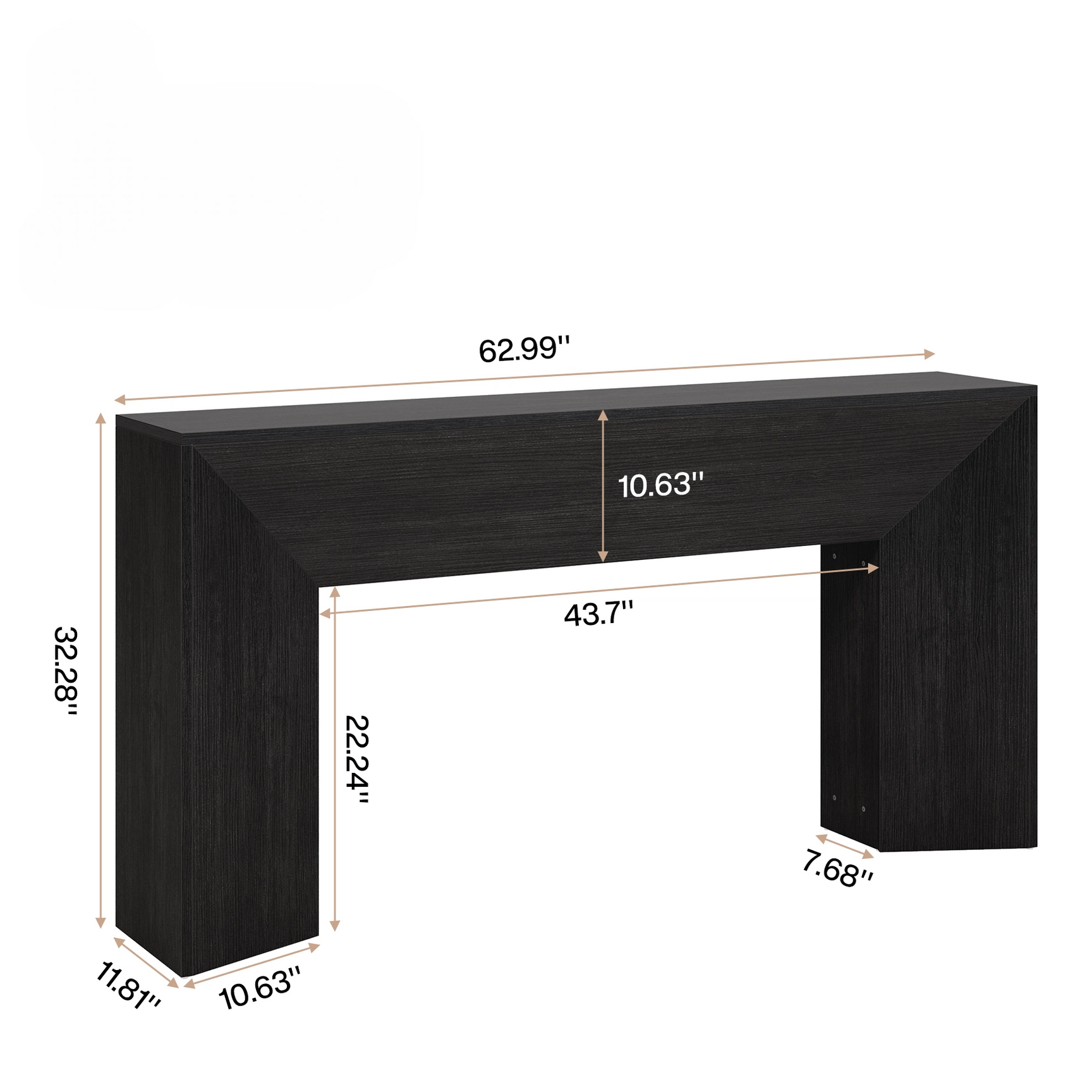 Alderwood Modern Farmhouse Entryway Console Table – Pier 1