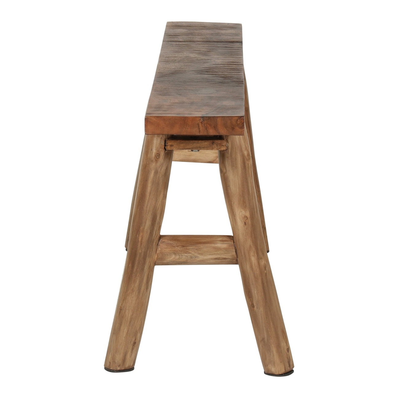 Narrow Solid Wood A-Frame Bench - Pier 1