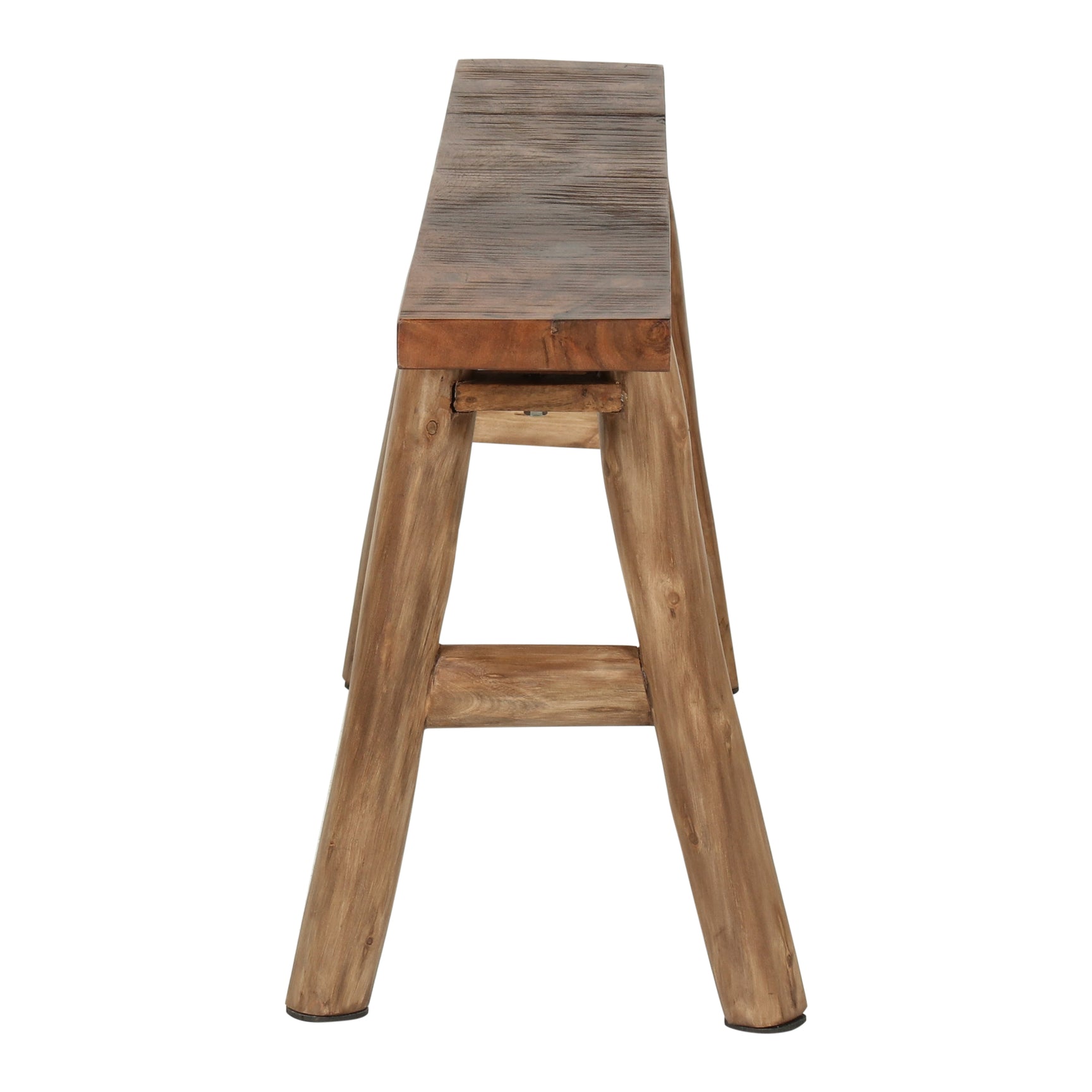 Narrow Solid Wood A-Frame Bench - Pier 1
