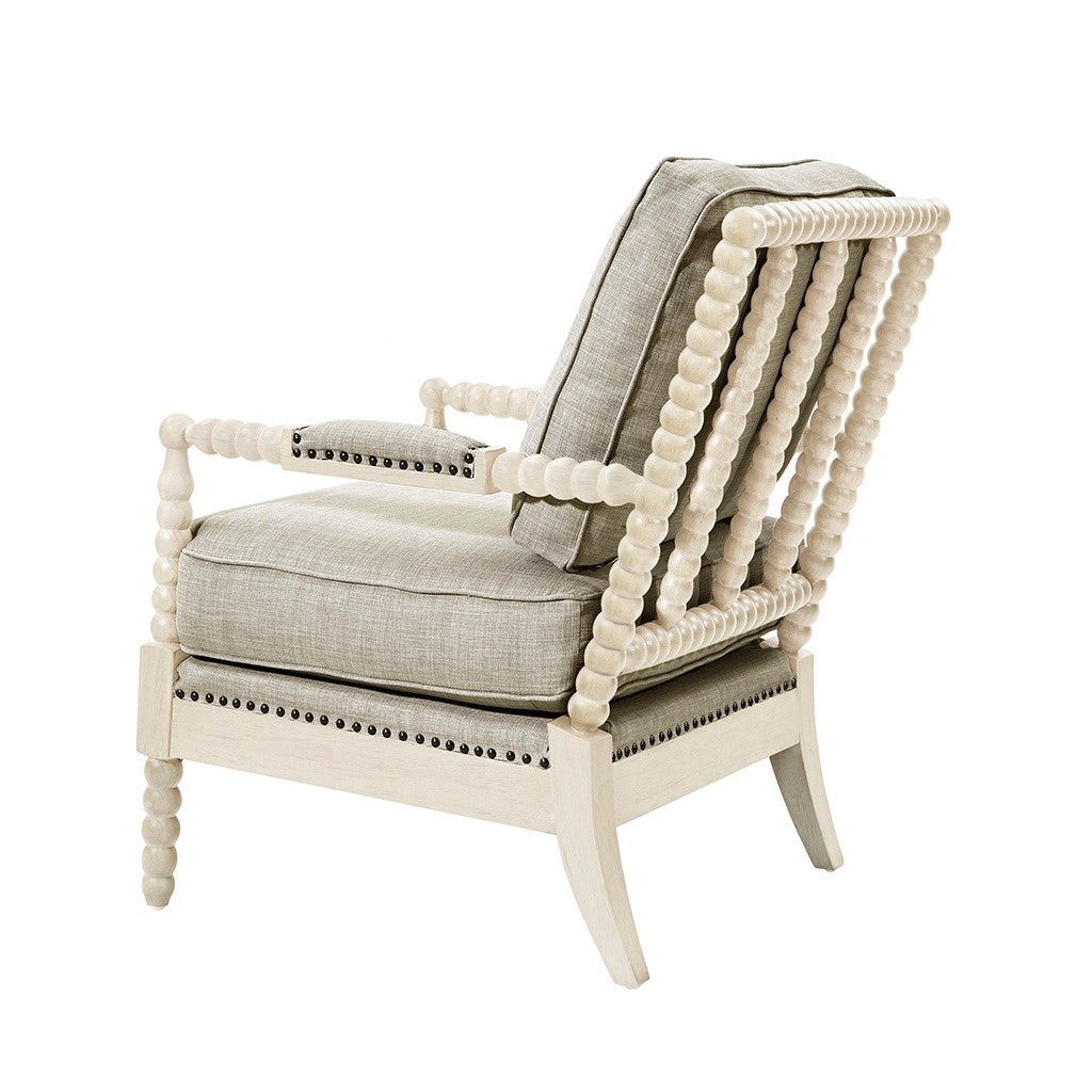 Automata Arm Chair with Open-Back Spindle and Turned Design - Pier 1