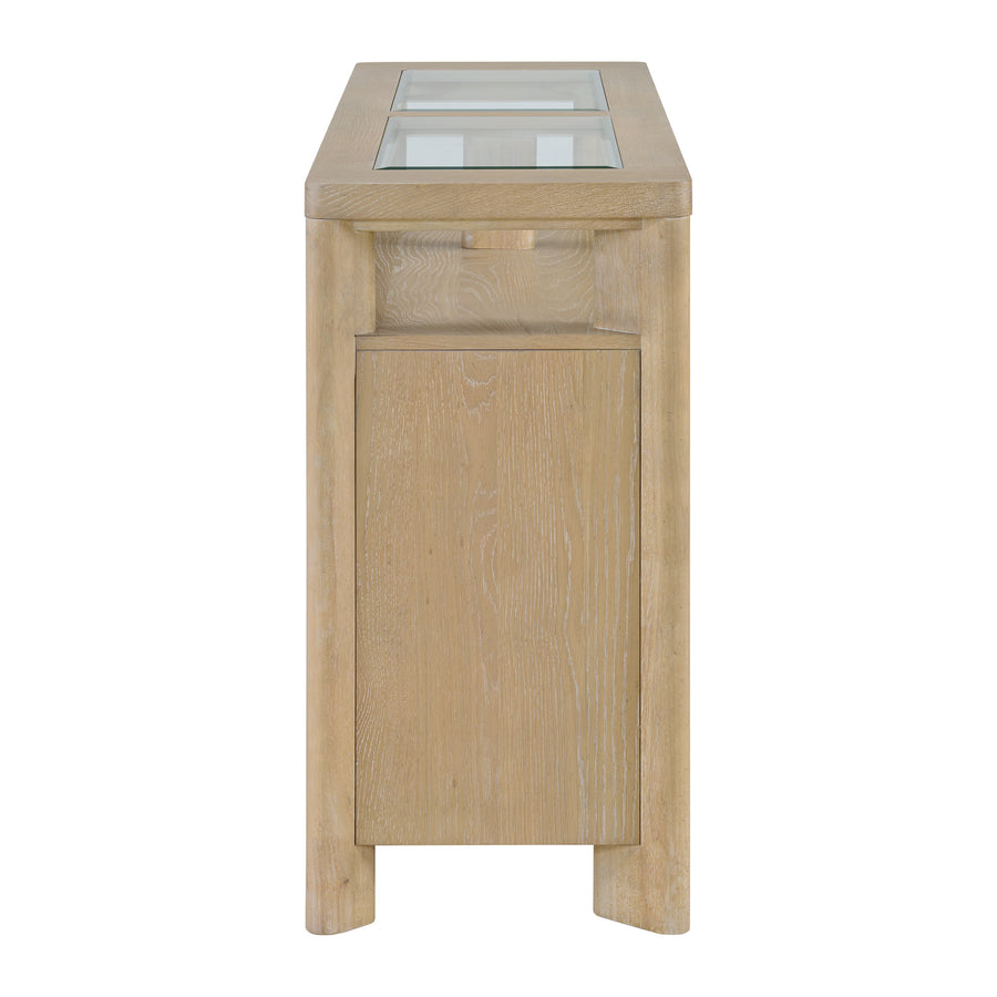 Bandolax 2-Door Server with 3 Drawers and Open Storage - Pier 1