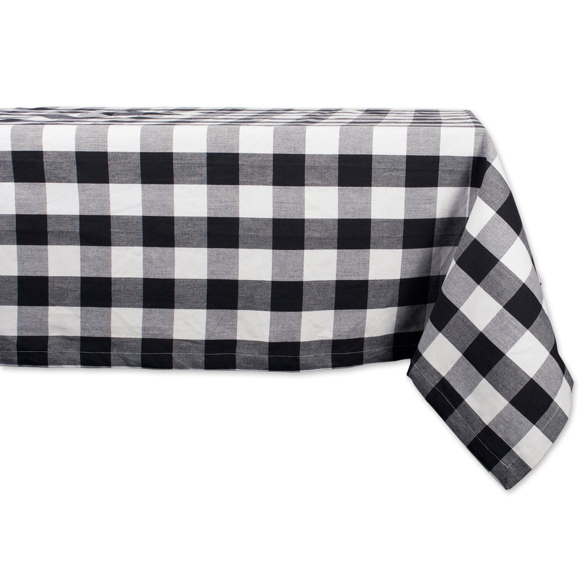 Black Buffalo Check Tablecloth - Pier 1