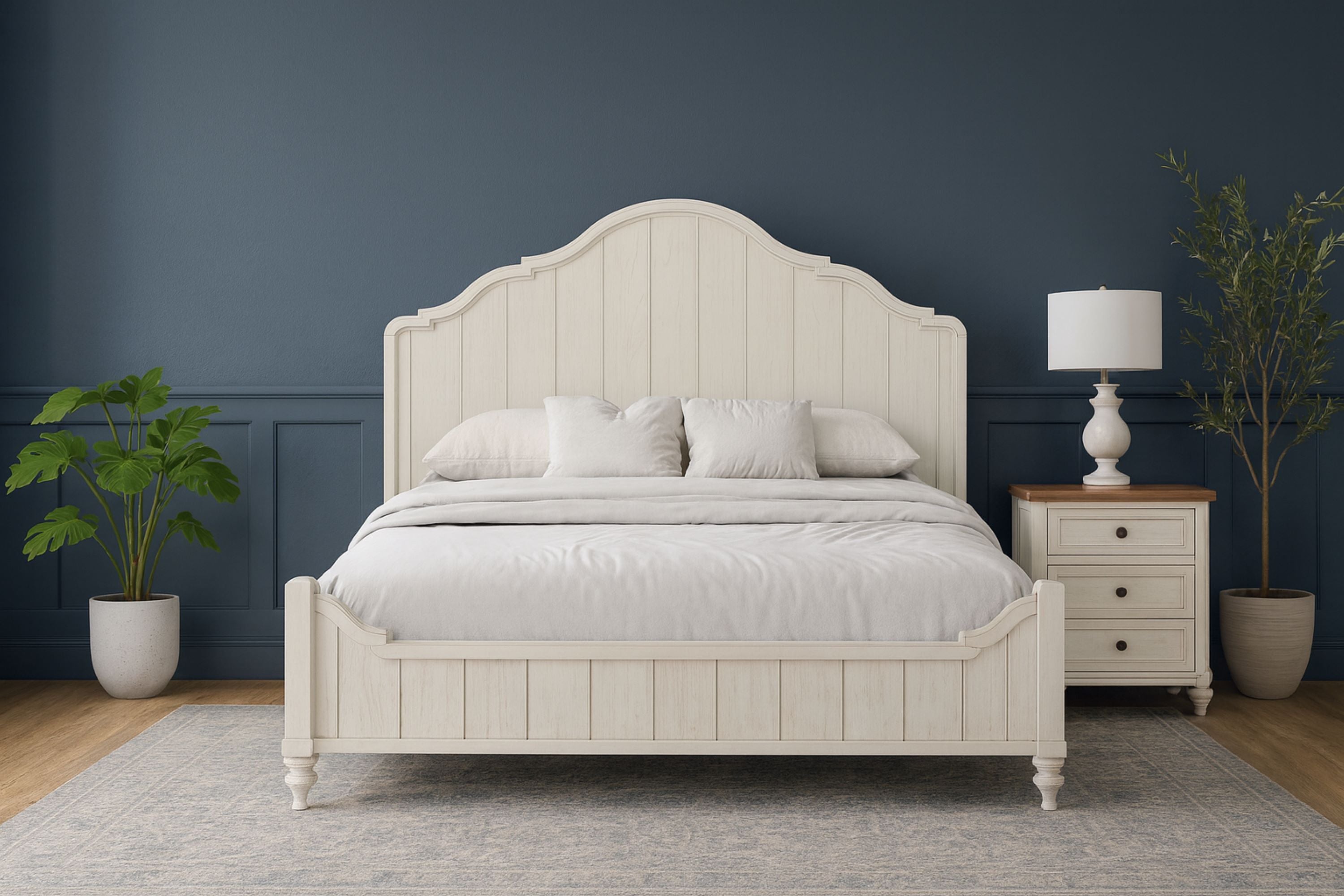 Wood Panel with Highback Accent Headboard – Pier 1