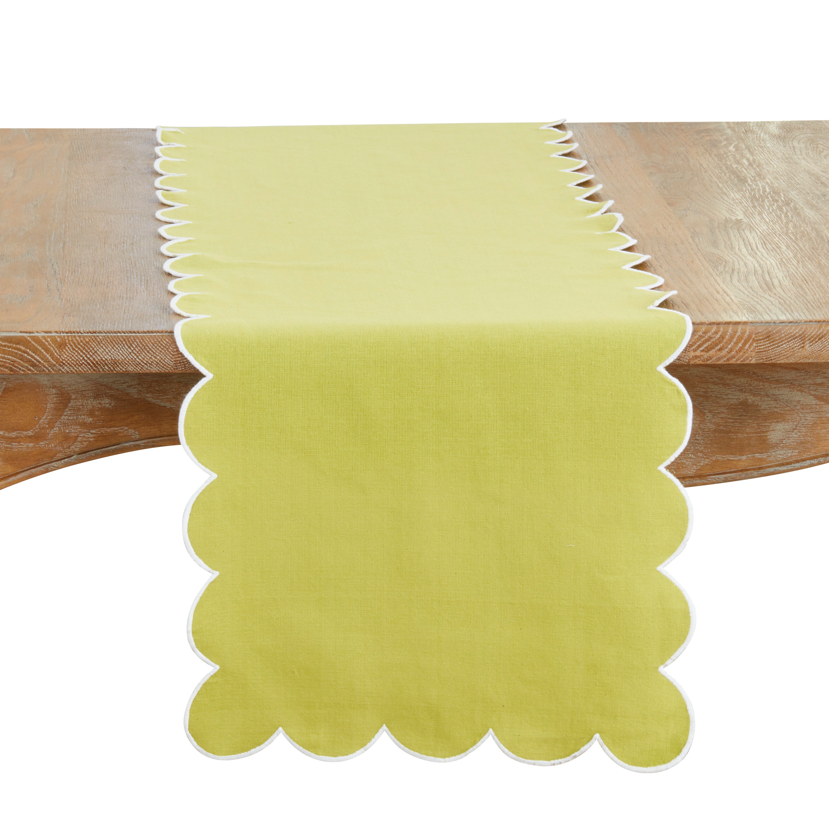 Scalloped Table Runner – Pier 1