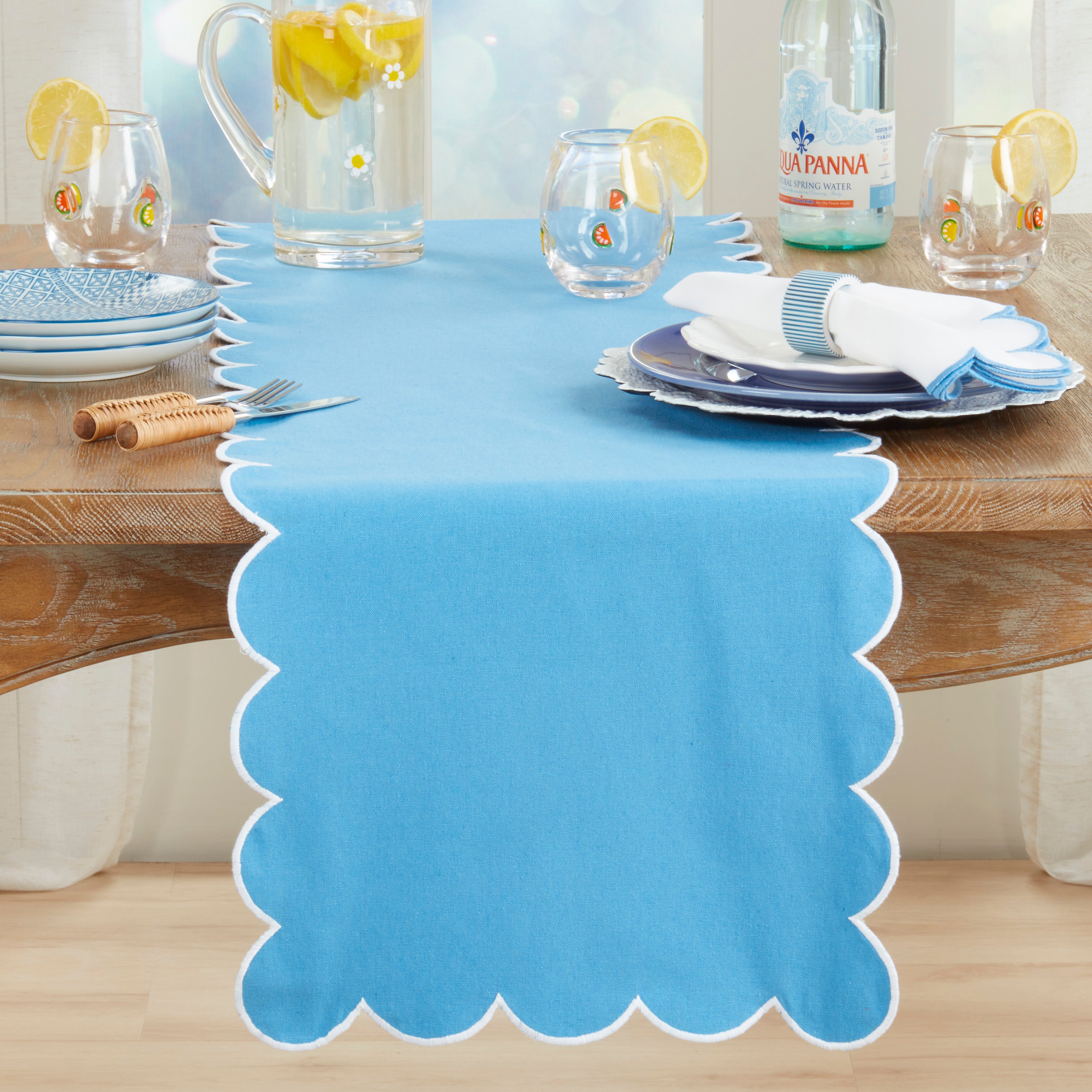 Scalloped Table Runner – Pier 1