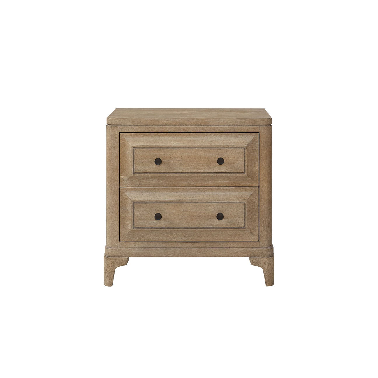 Sand Finish 2 Drawer Nightstand - Pier 1
