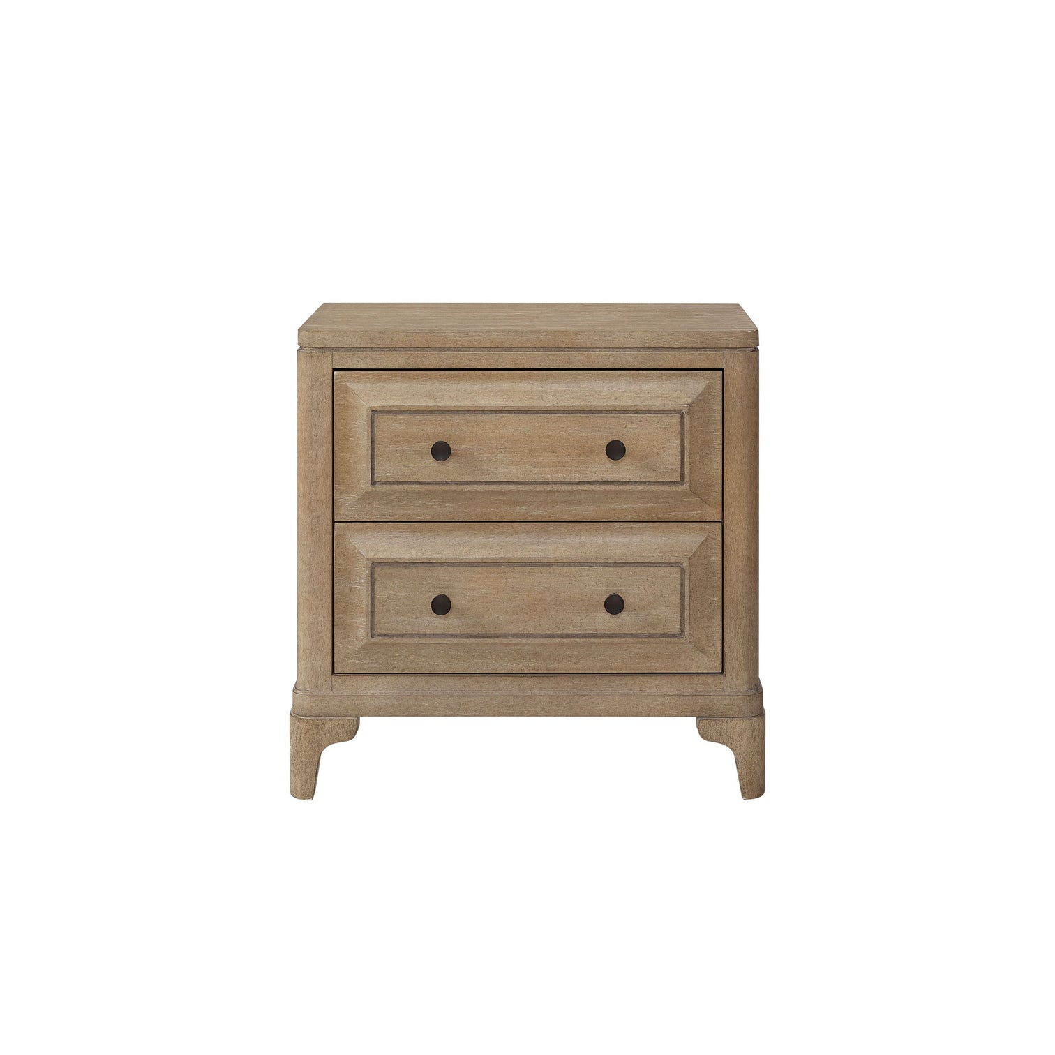 Sand Finish 2 Drawer Nightstand - Pier 1