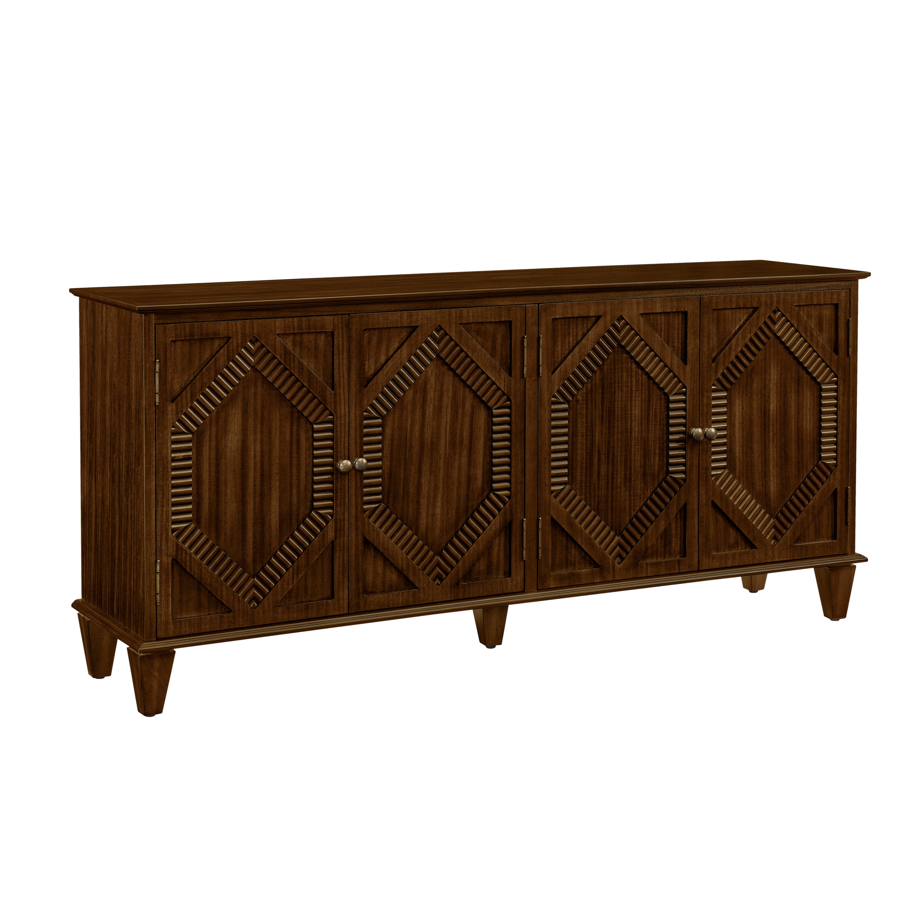 65.2' Mid Century Modern Geometric Accent Sideboard – Pier 1