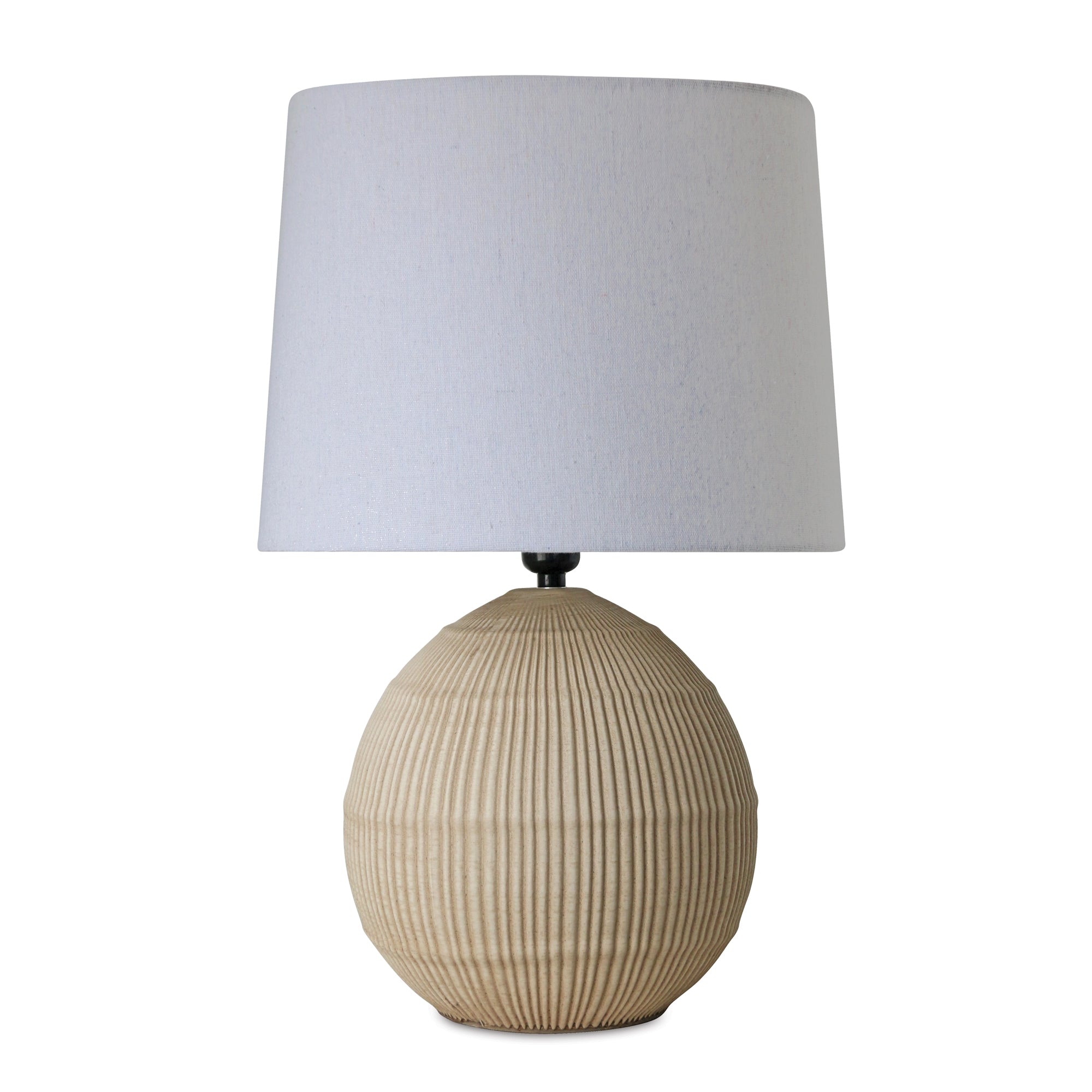 Ribbed Ceramic Table Lamp – Pier 1