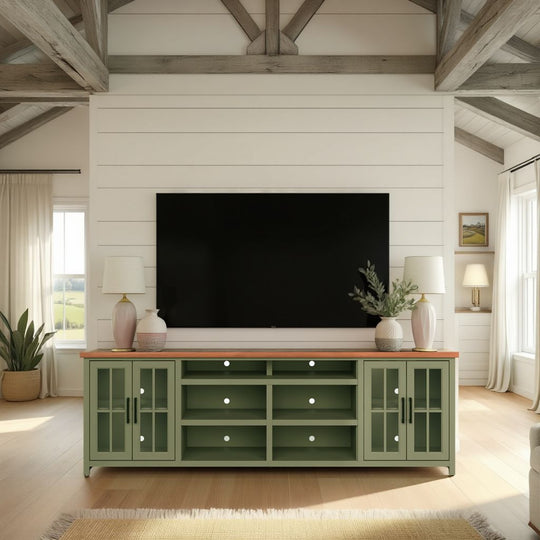 96 inch TV Stand Console - Pier 1