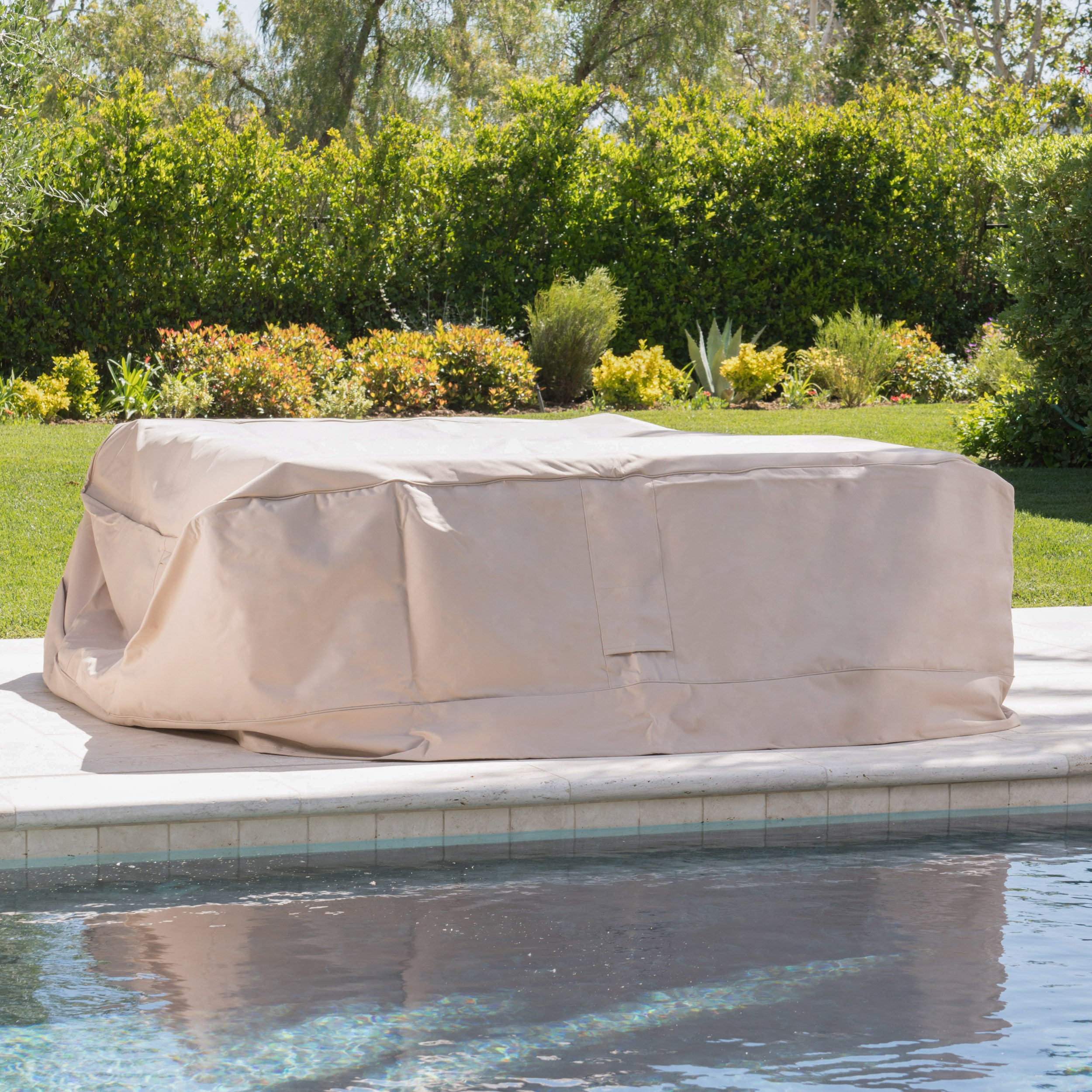 Outdoor Chat Set Cover with Waterproof Fabric - Pier 1