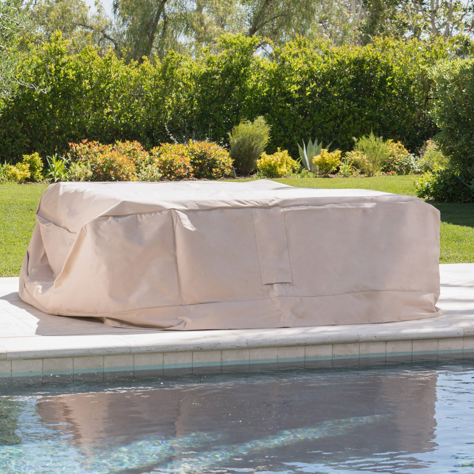 Outdoor Chat Set Cover with Waterproof Fabric - Pier 1