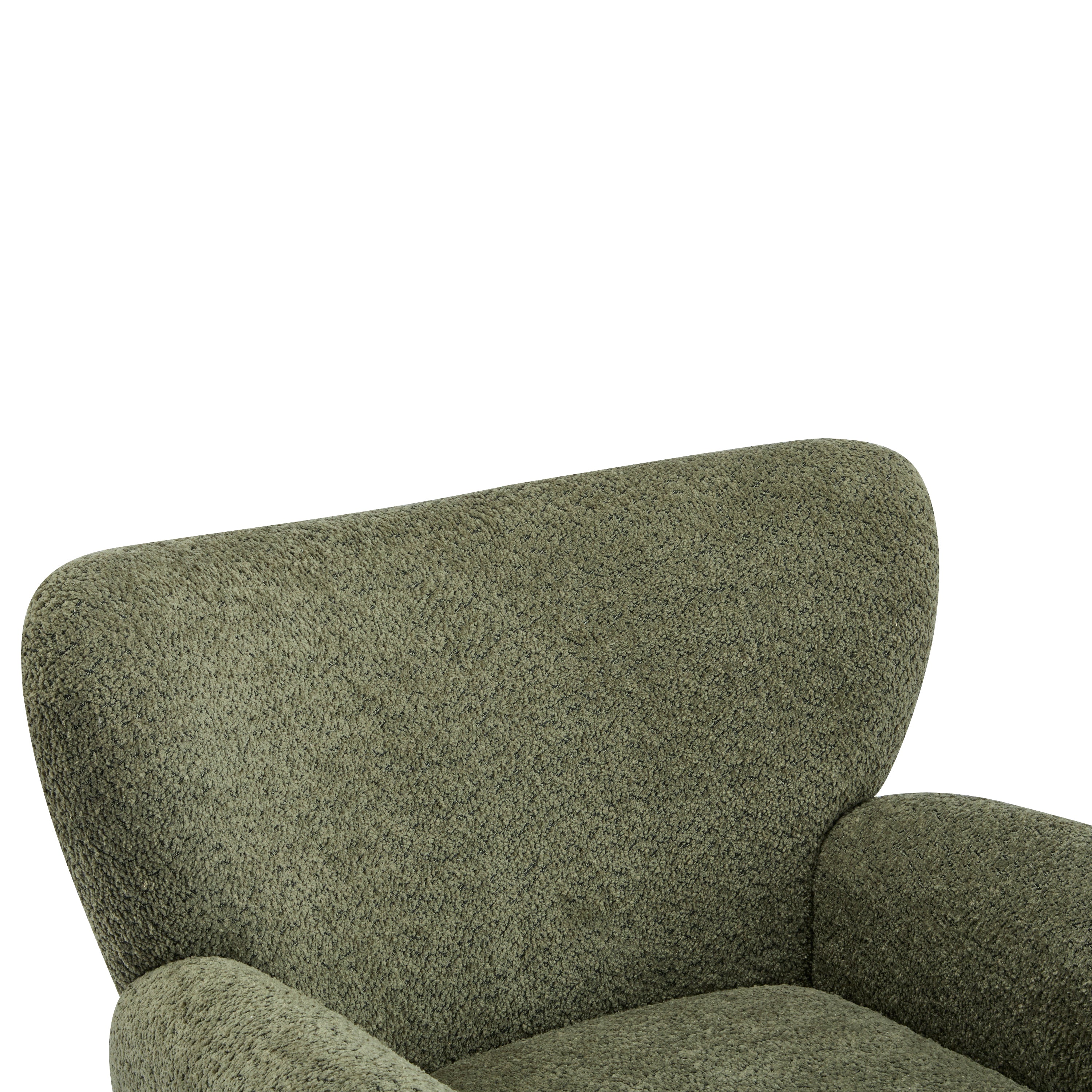 Cozy Wingback Accent Chair with Round Wood Feet – Pier 1