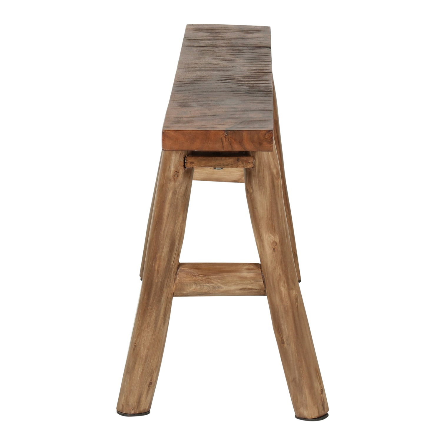Narrow Solid Wood A-Frame Bench - Pier 1
