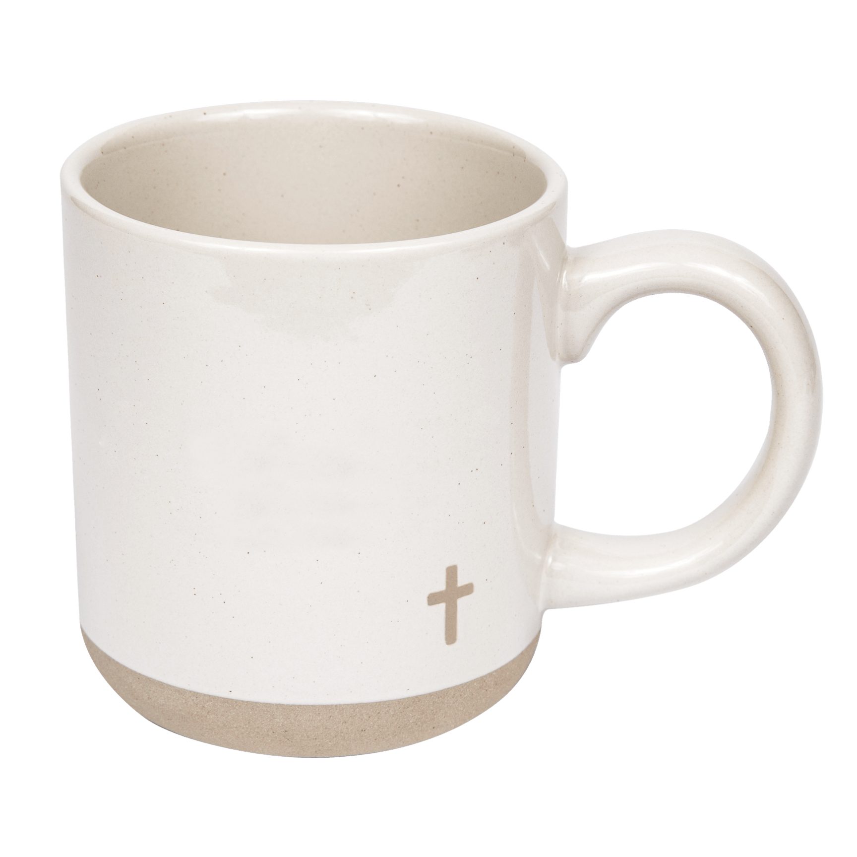 Cross 14oz. Stoneware Coffee Mug - Pier 1