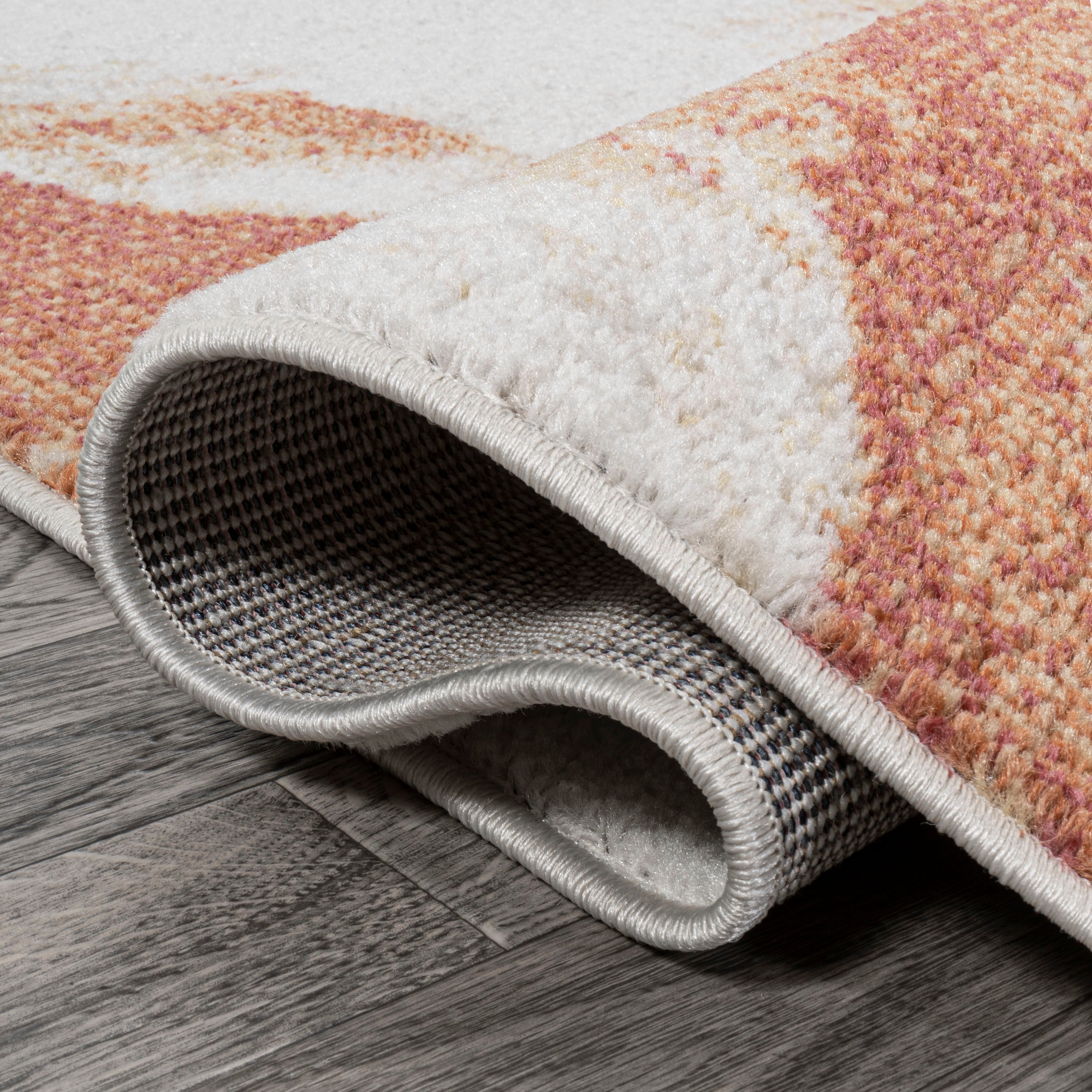 Petalo Abstract Two-Tone Modern Area Rug - Pier 1