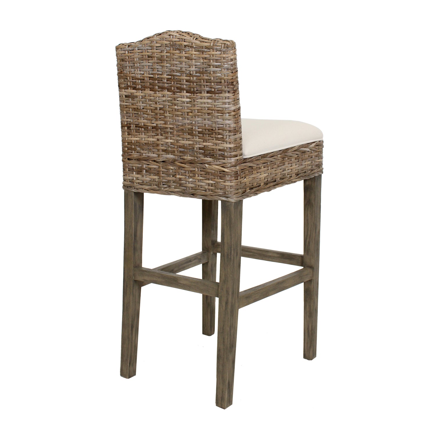 Bia Woven Rattan Bar Stool - Pier 1